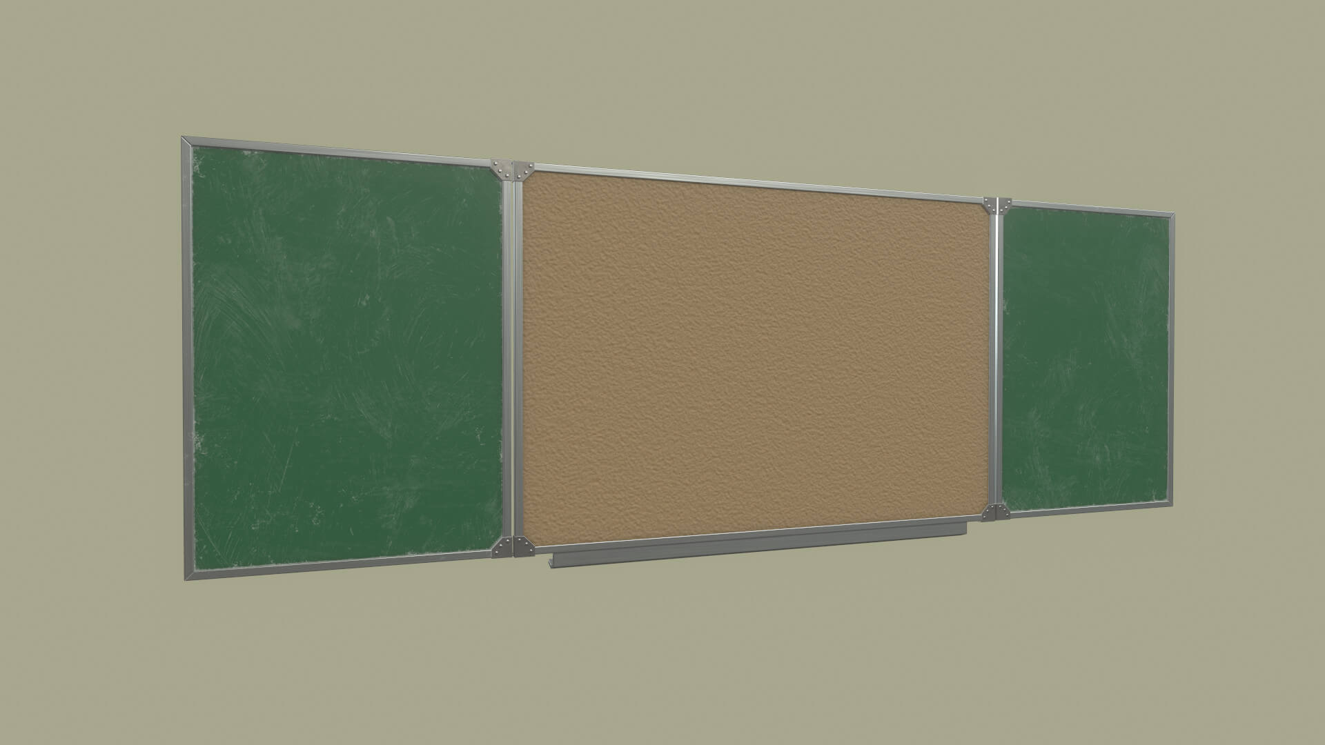Chalkboard - 3D Model by AshMesh