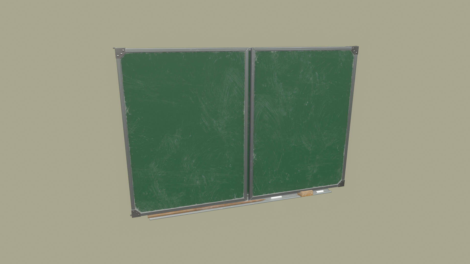 Chalkboard - 3D Model by AshMesh