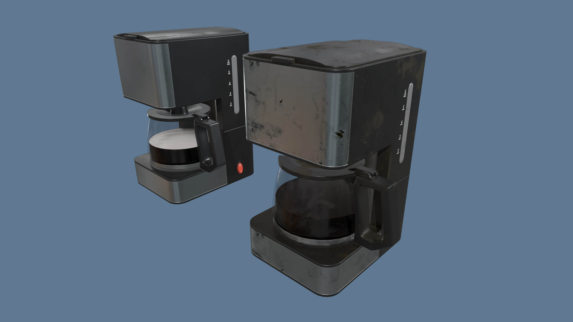 Coffee Maker - 3D Model by AshMesh