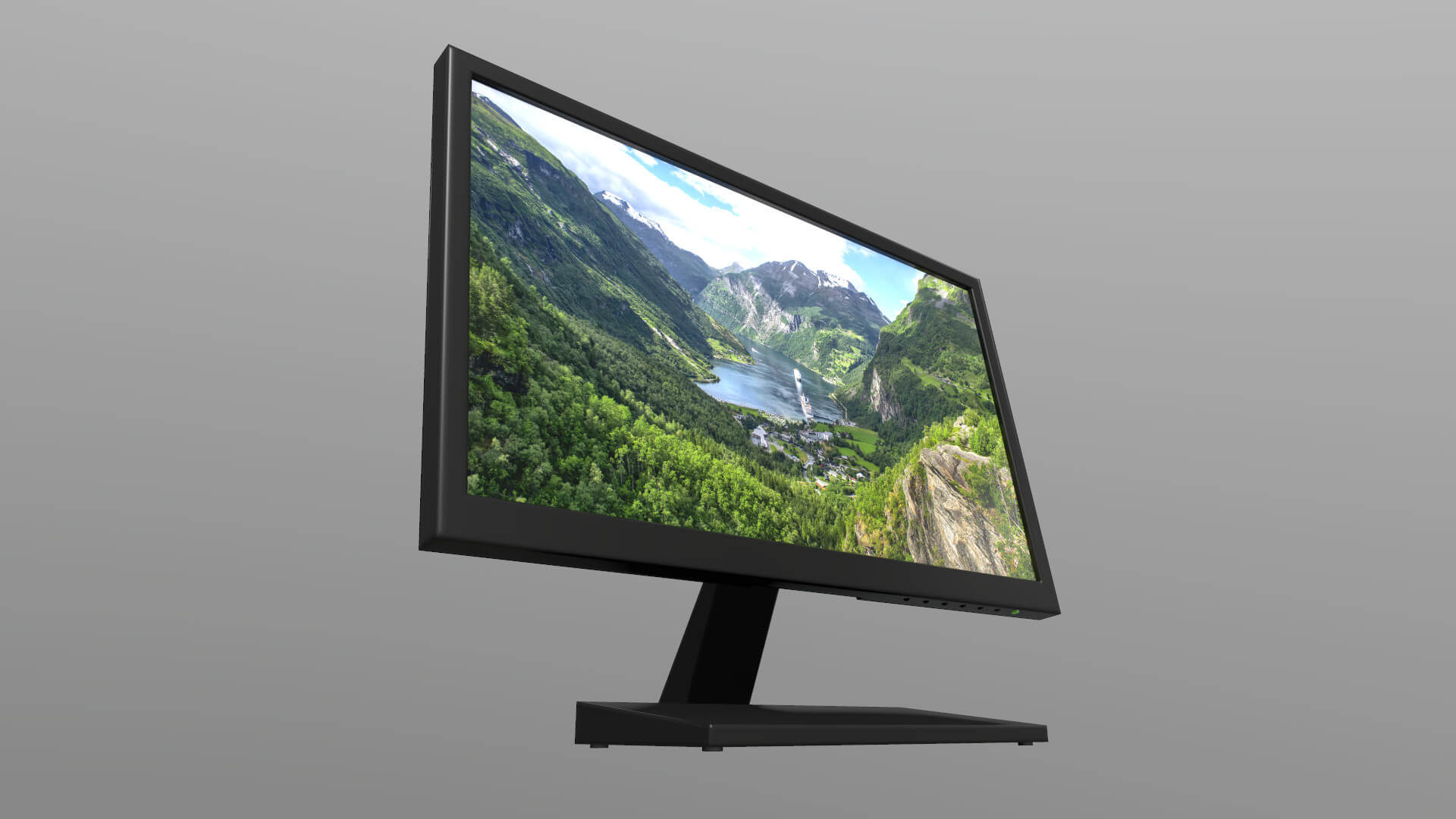 Computer Monitor - 3D Model by AshMesh