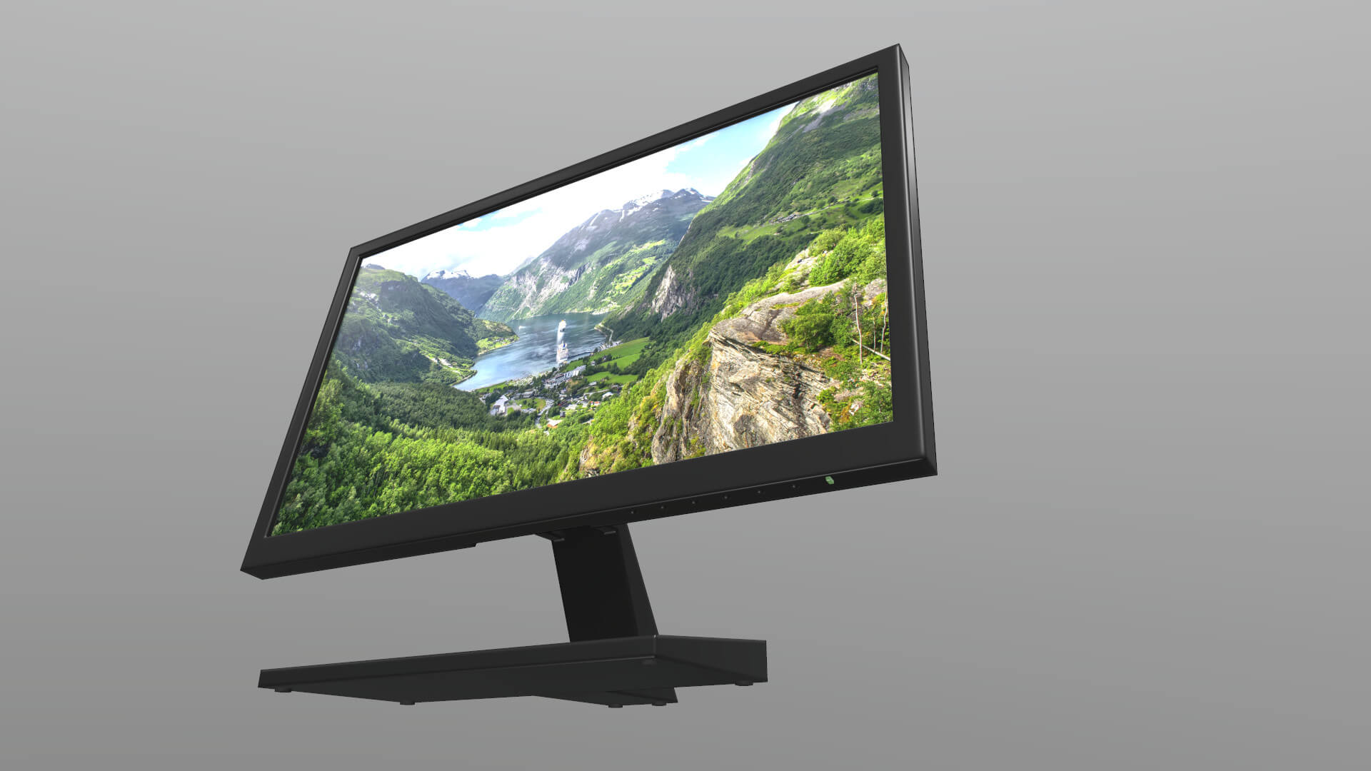 Computer Monitor - 3D Model by AshMesh