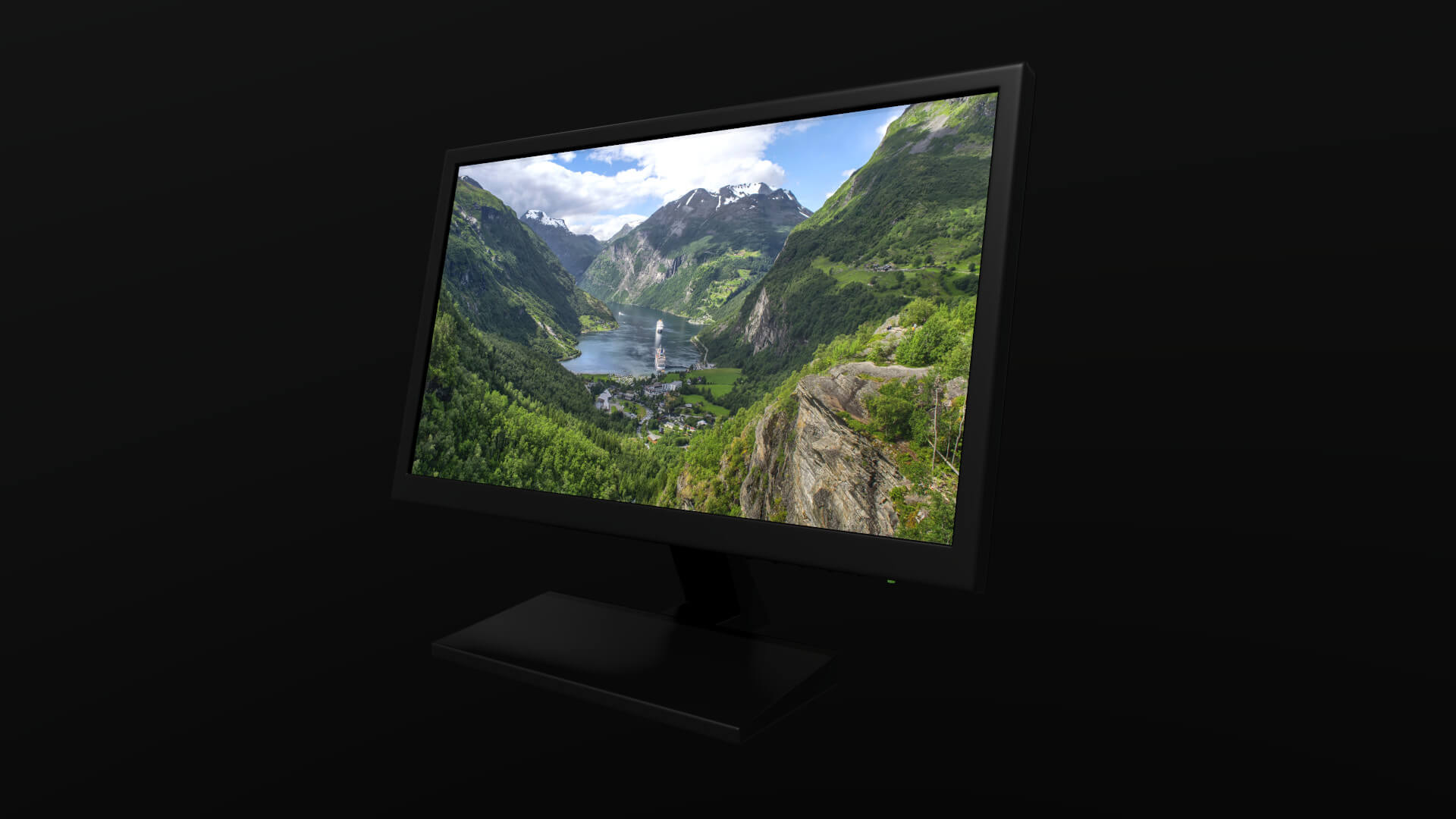Computer Monitor - 3D Model by AshMesh
