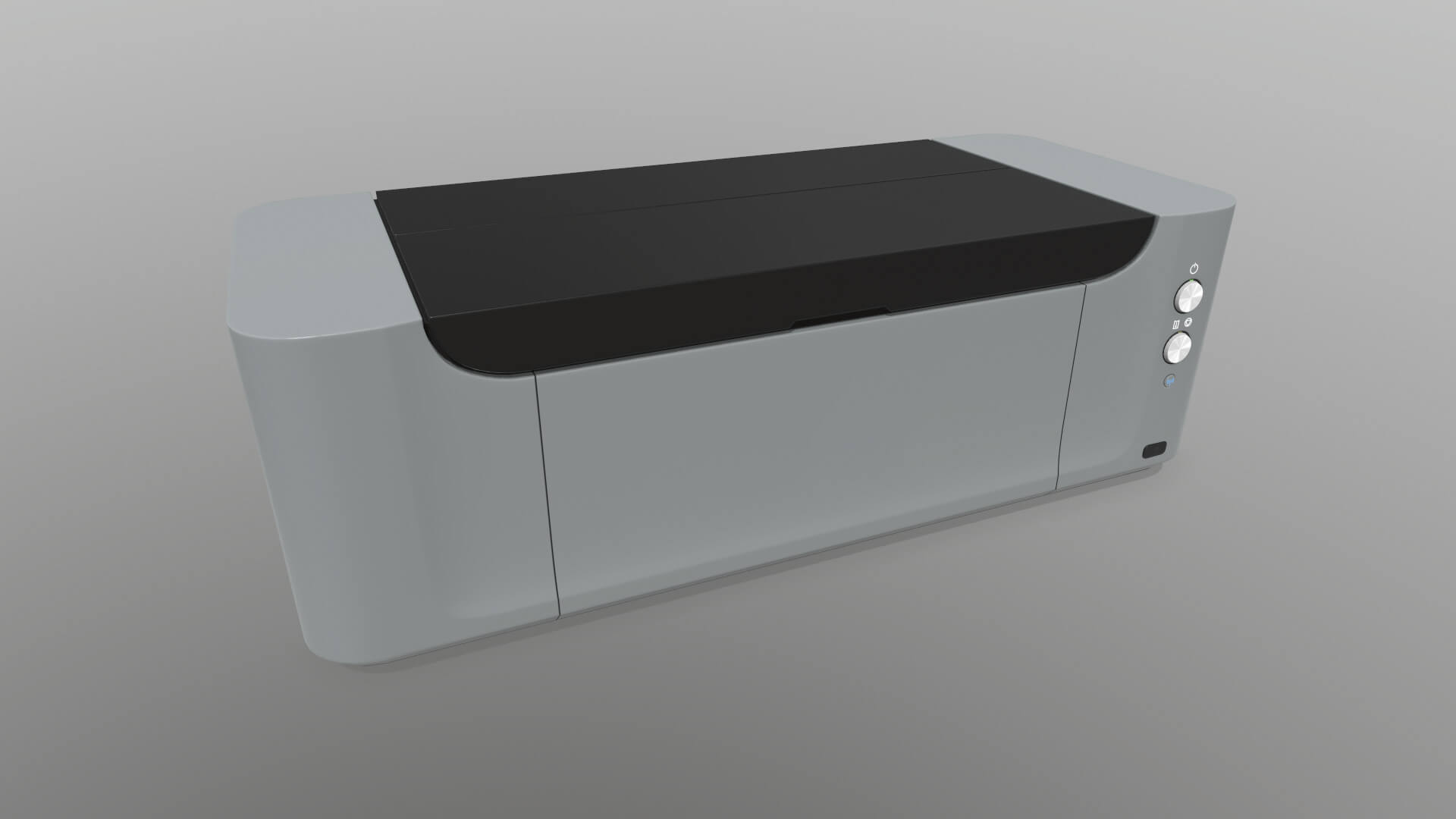 Computer Printer - 3D Model by AshMesh