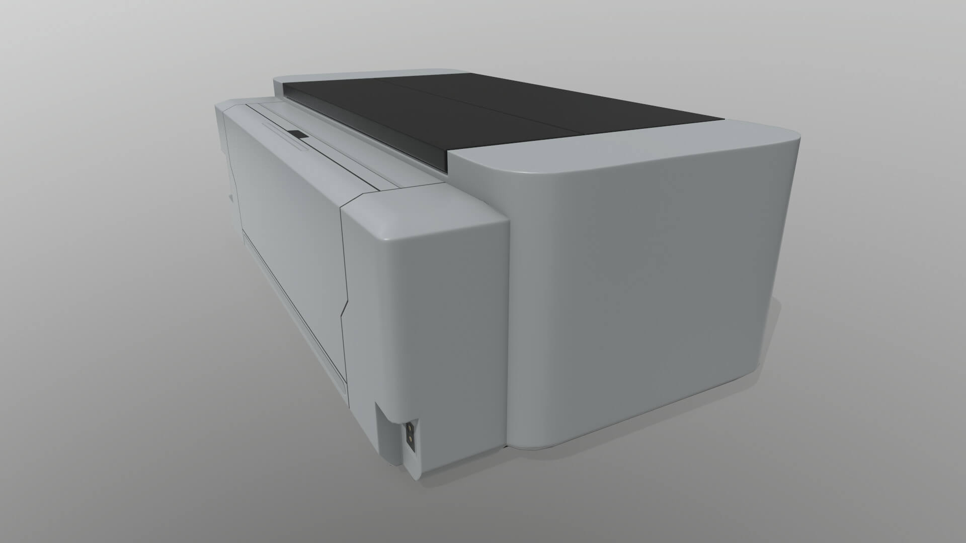 Computer Printer - 3D Model by AshMesh