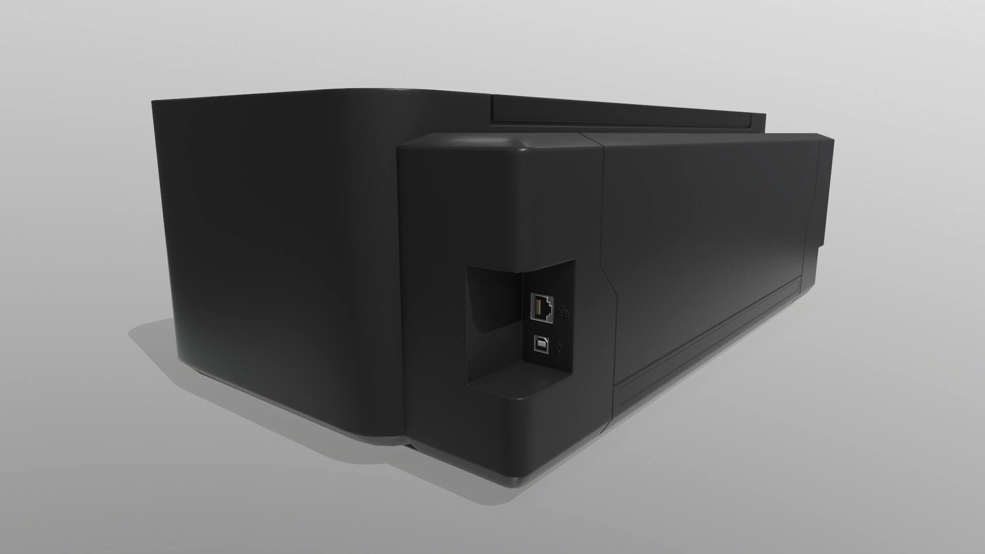 Computer Printer - 3D Model by AshMesh