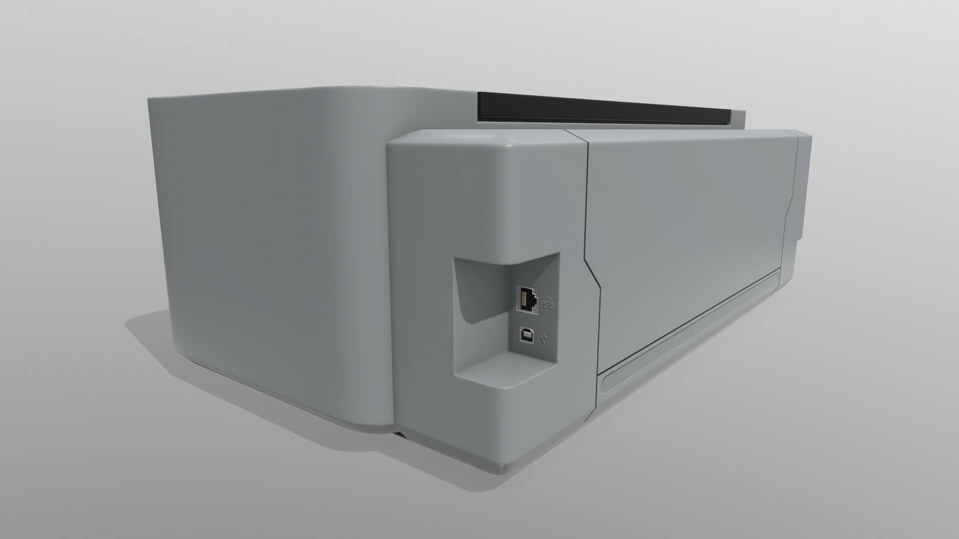 Computer Printer - 3D Model by AshMesh