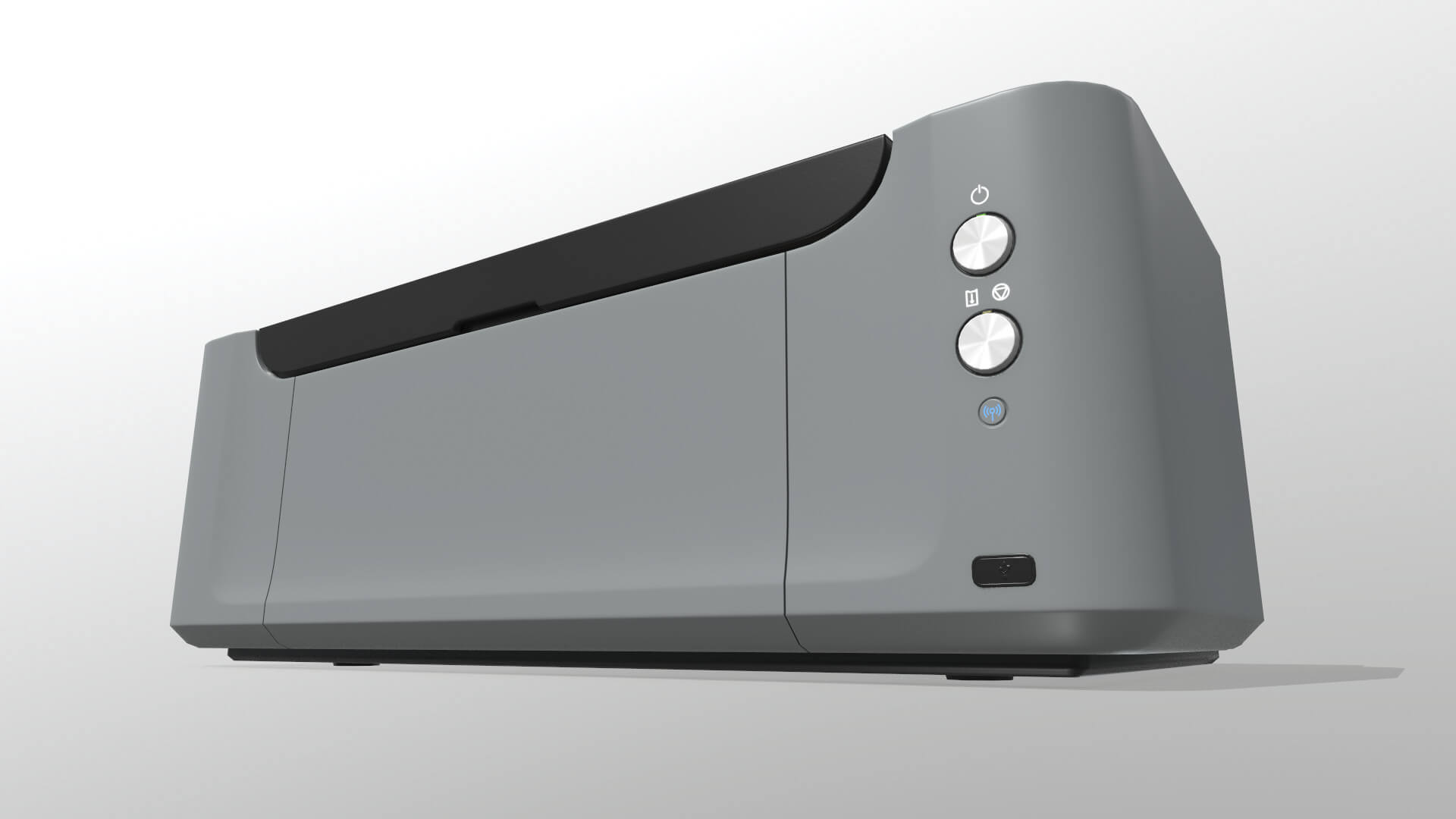 Computer Printer - 3D Model by AshMesh