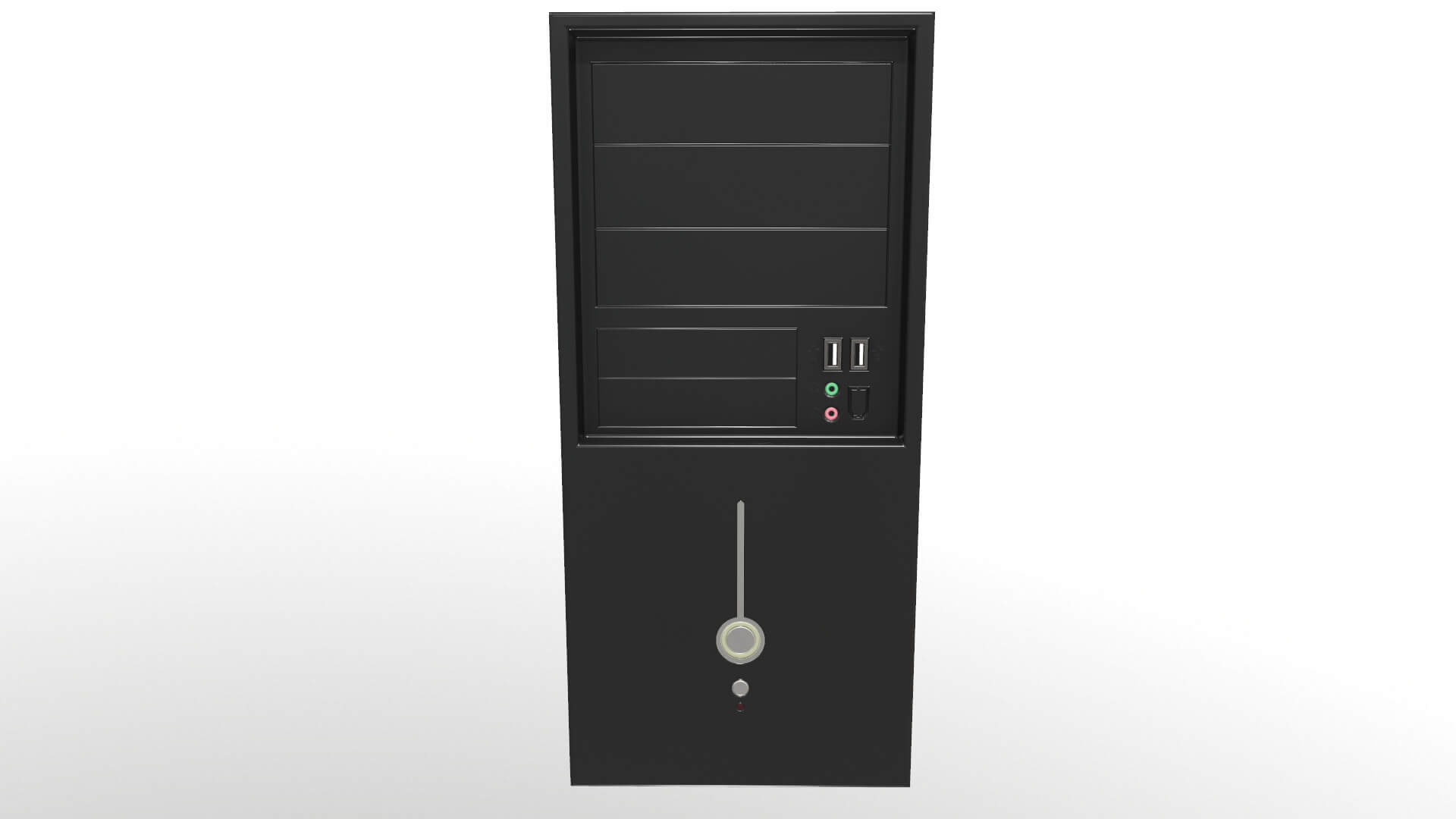 Computer Tower - 3D Model by AshMesh