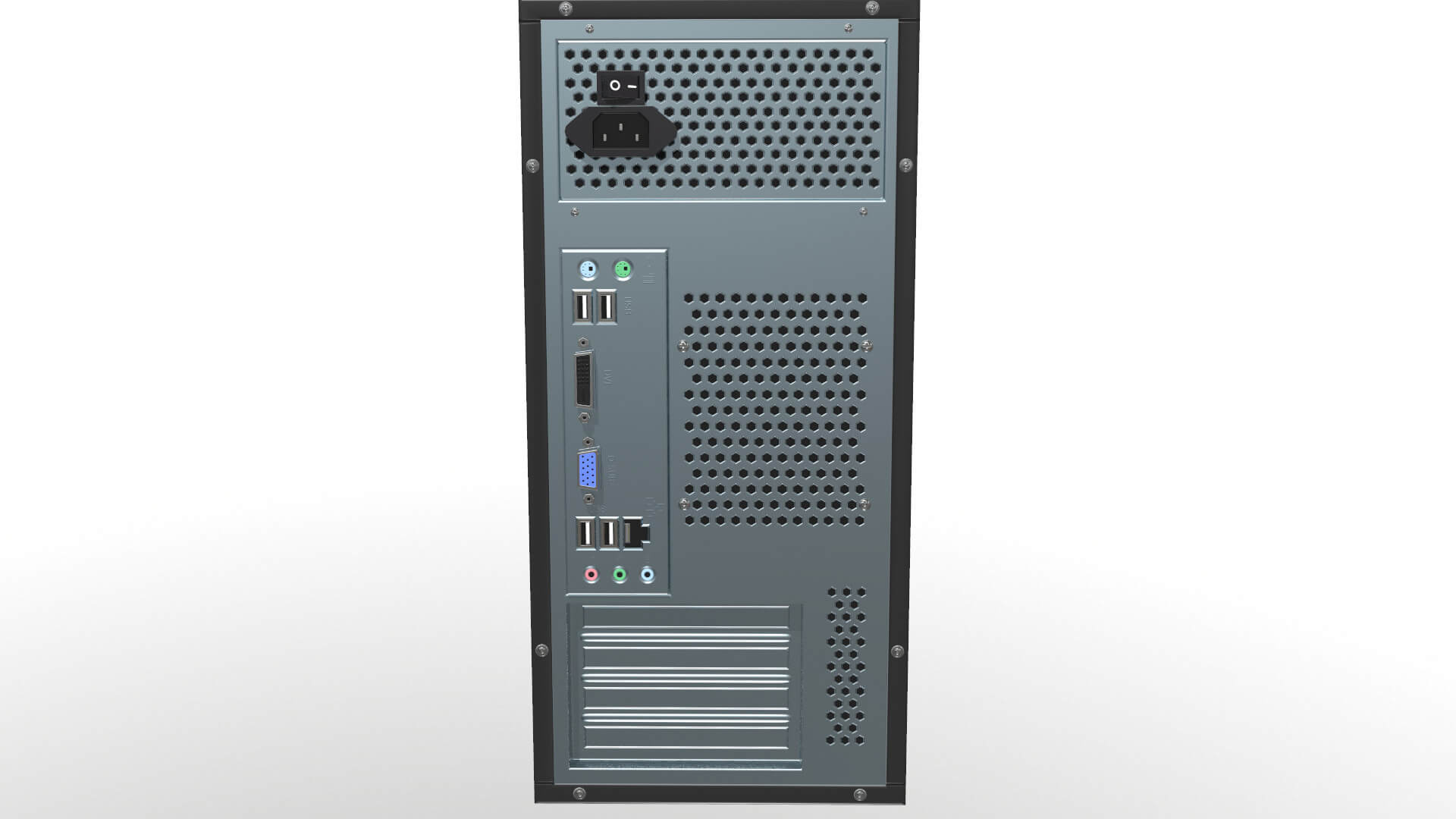 Computer Tower - 3D Model by AshMesh