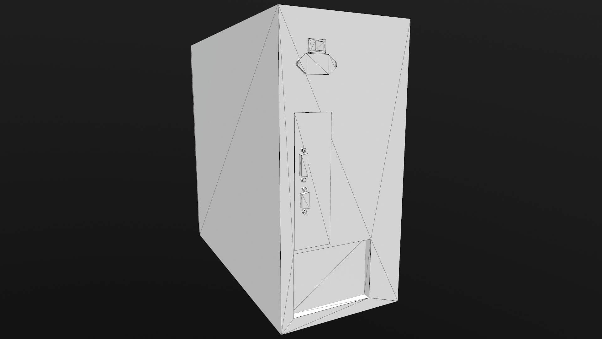 Computer Tower - 3D Model by AshMesh