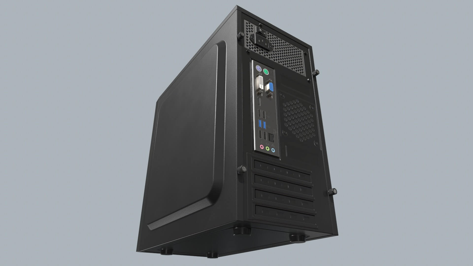 Computer Tower - 3D Model by AshMesh