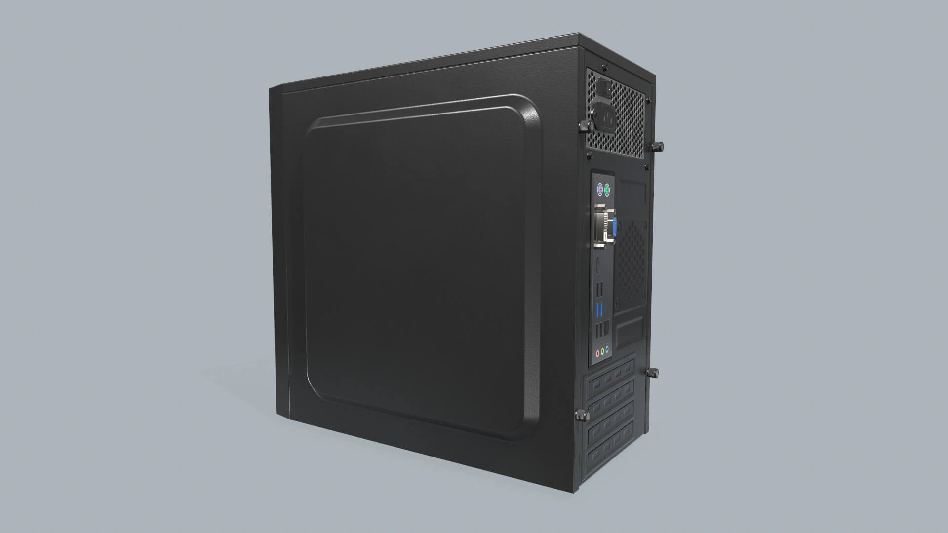 Computer Tower - 3D Model by AshMesh