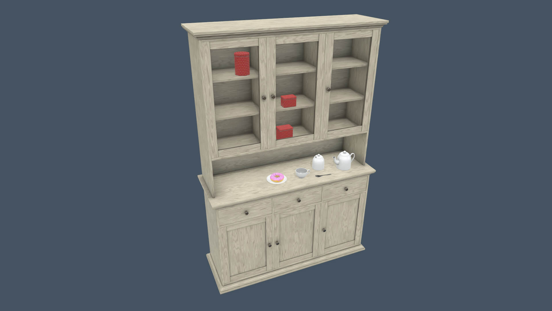 Cupboard - 3D Model by AshMesh