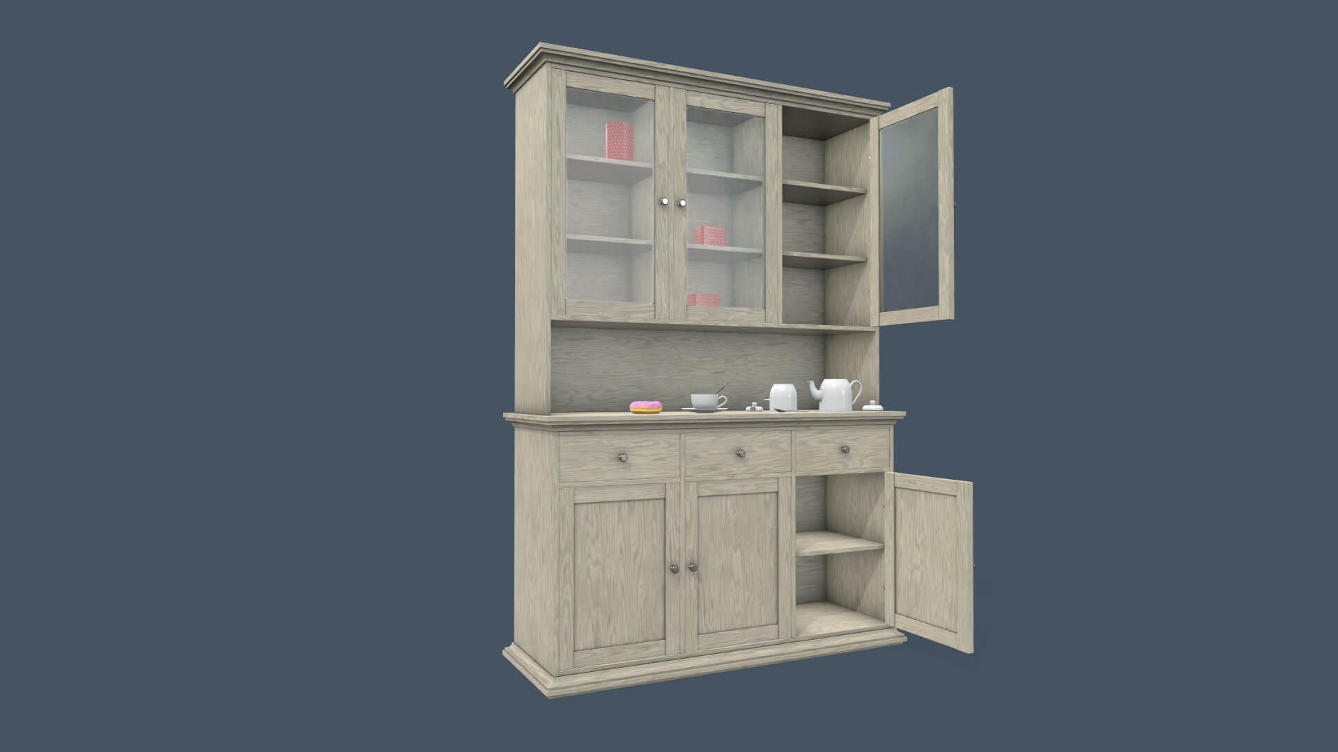 Cupboard - 3D Model by AshMesh