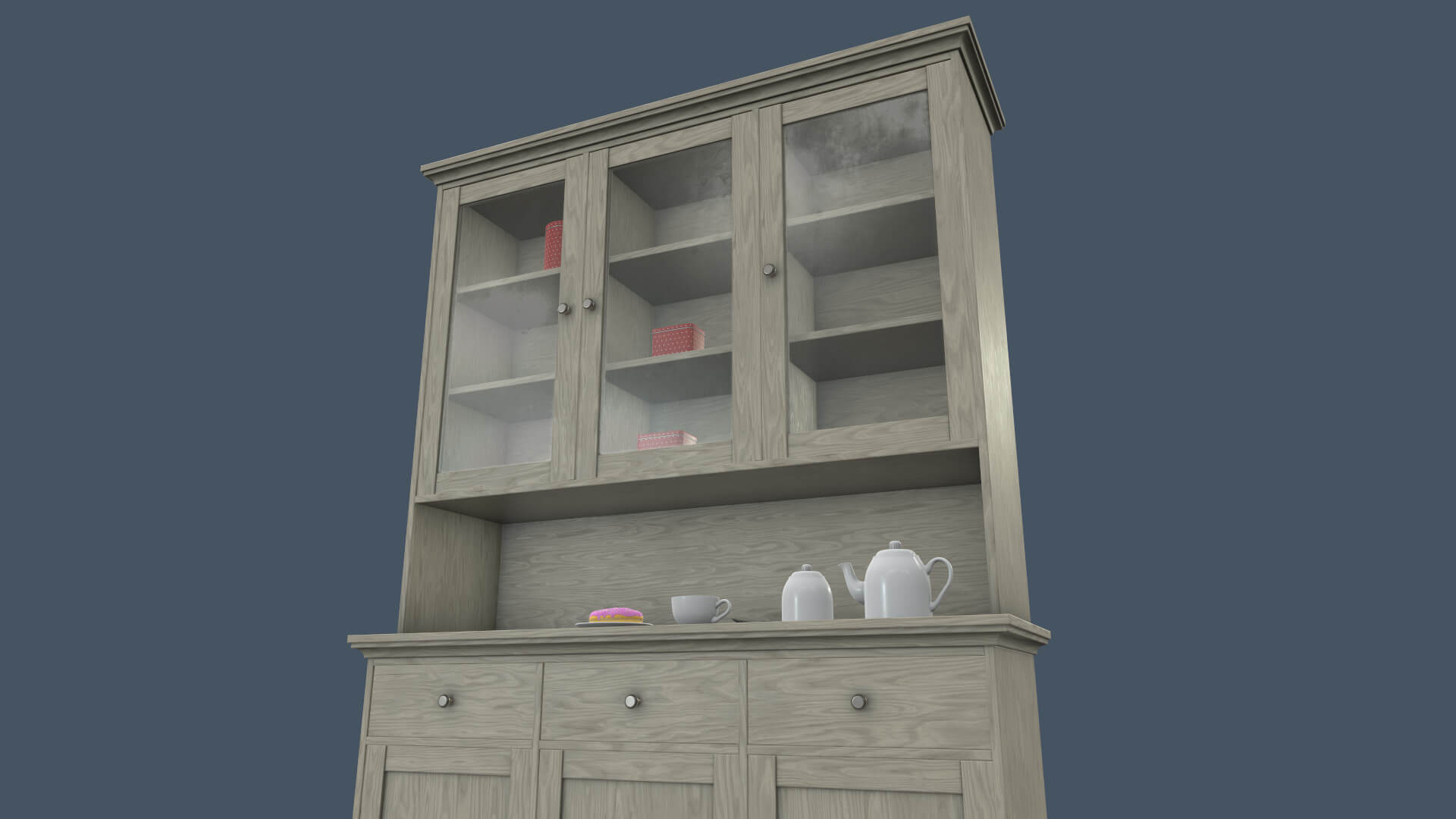 Cupboard - 3D Model by AshMesh