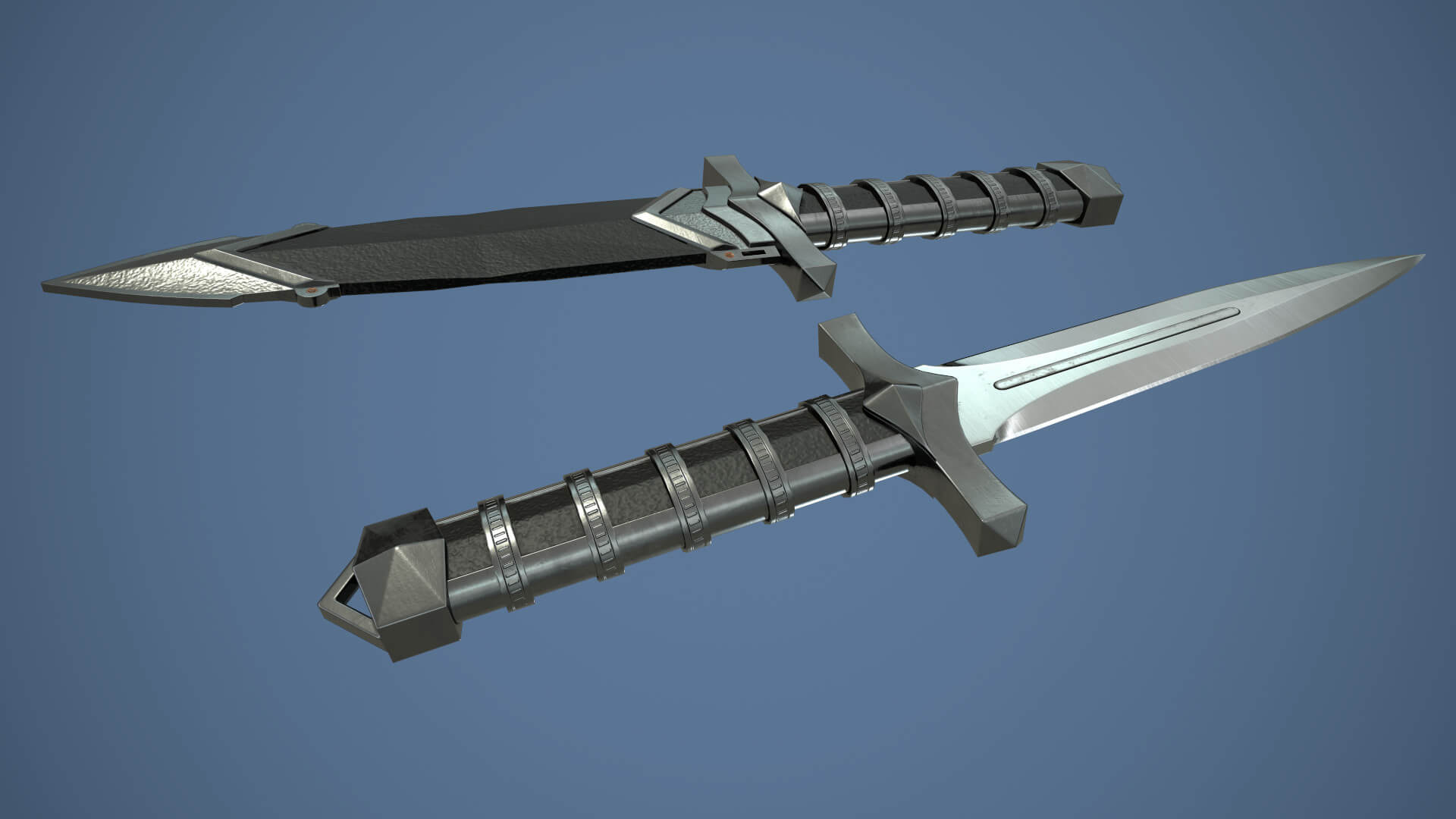 Dagger - 3D Model by AshMesh