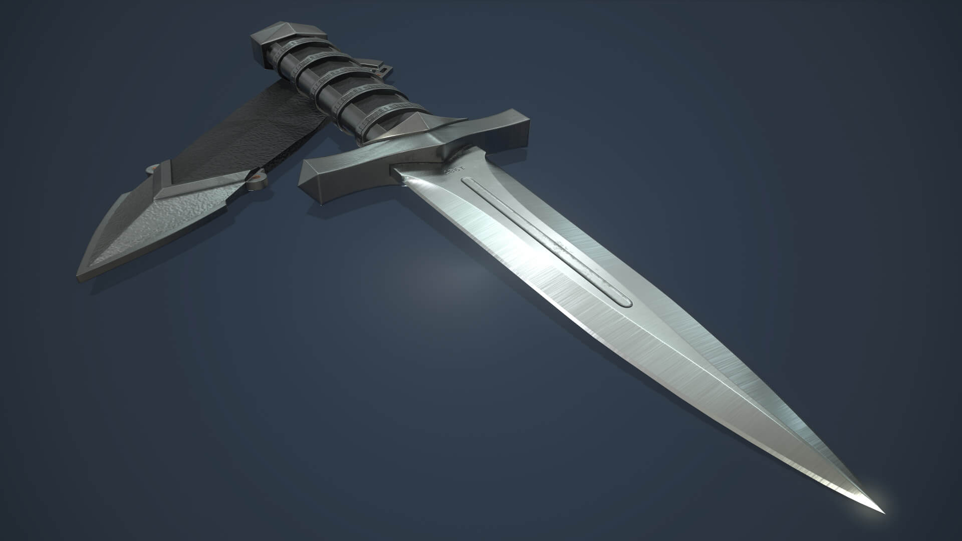 Dagger - 3D Model by AshMesh