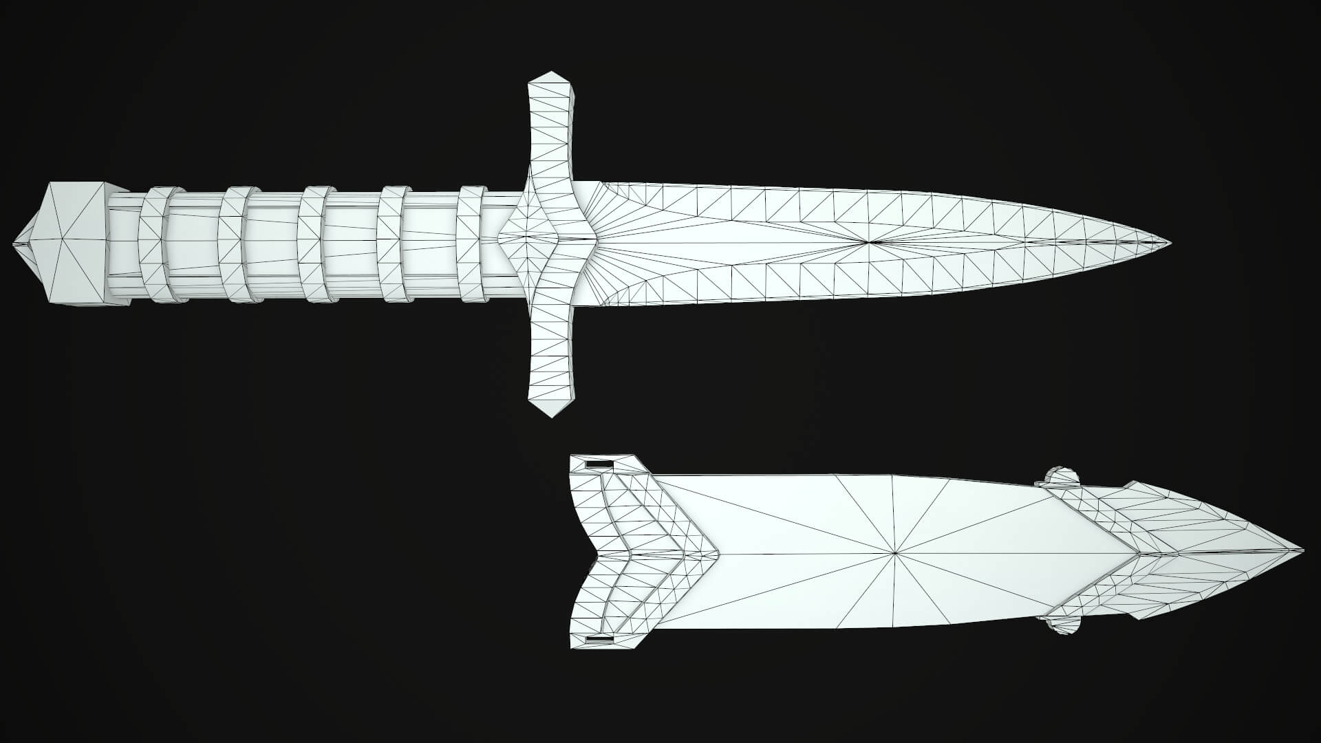 Dagger - 3D Model by AshMesh