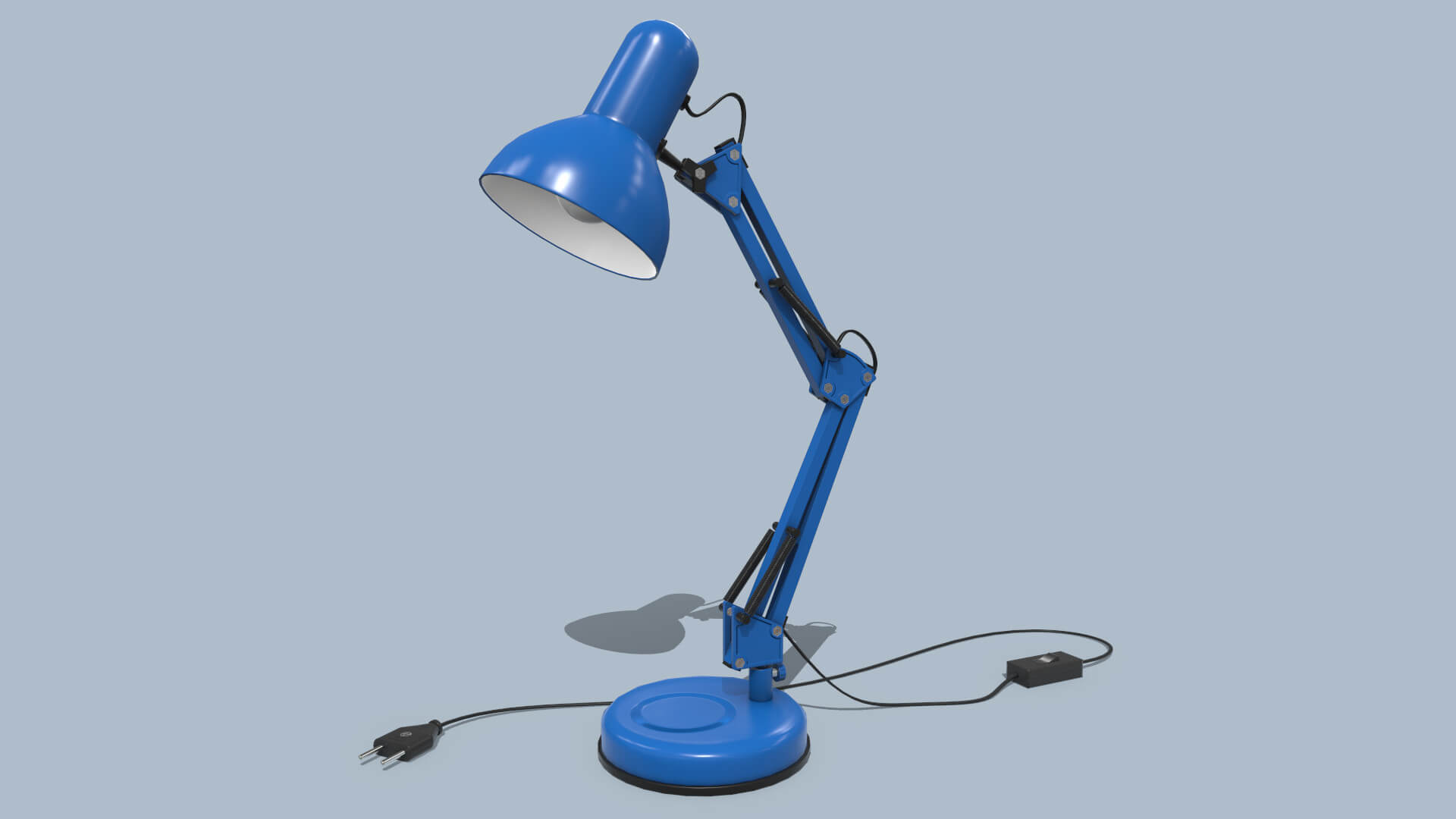 Desk Lamp - 3D Model by AshMesh