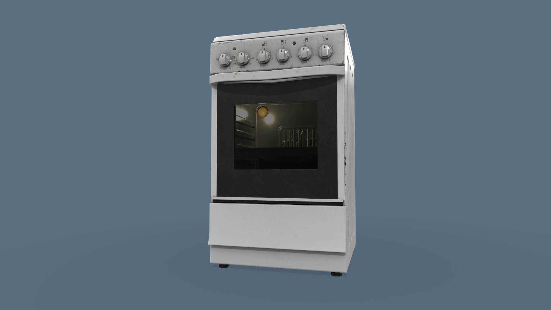 Electric Stove - 3D Model by AshMesh