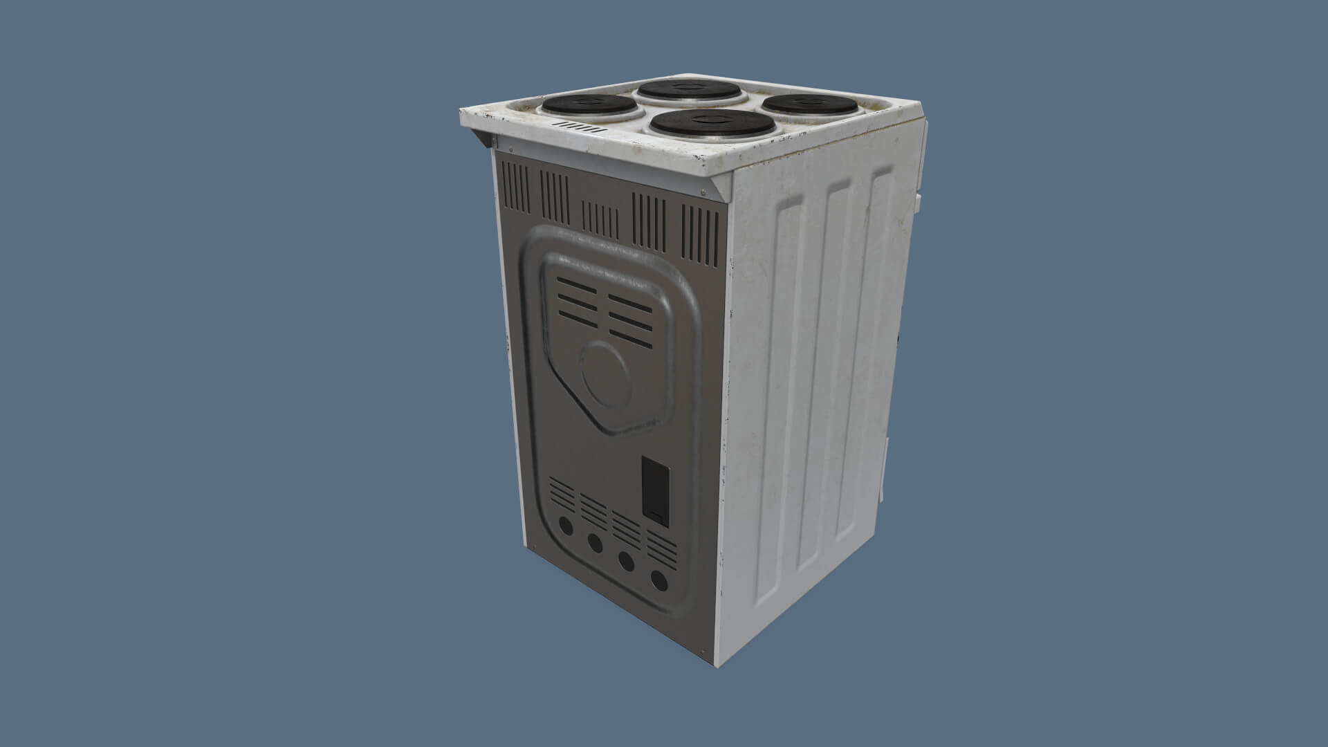 Electric Stove - 3D Model by AshMesh