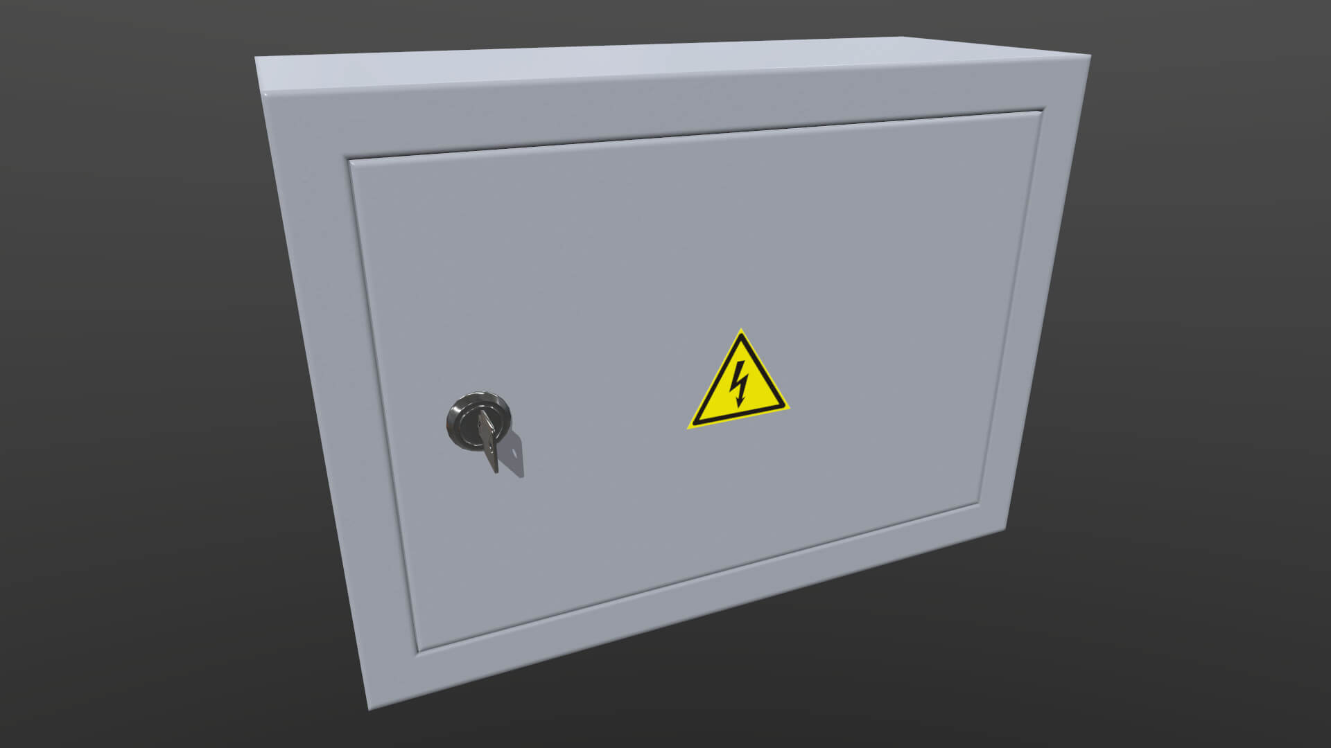 Electrical Fuse Box - 3D Model by AshMesh