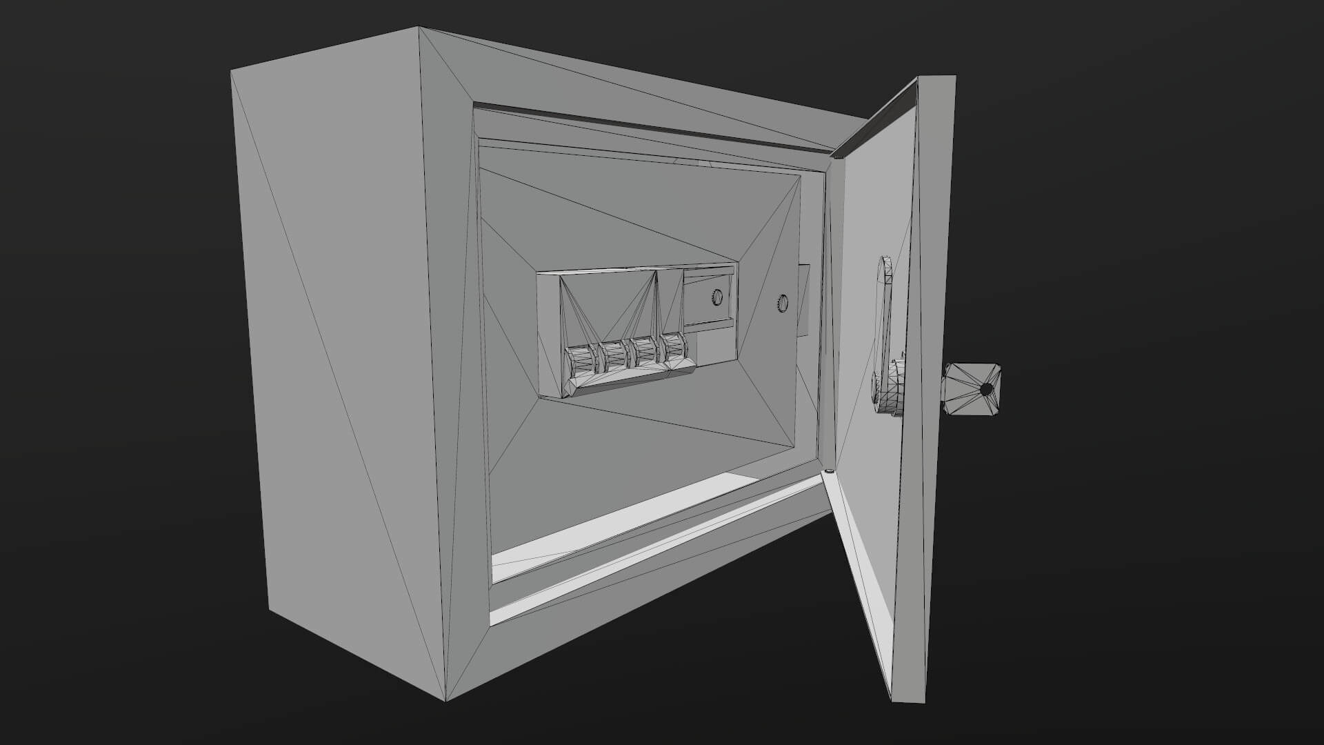 Electrical Fuse Box - 3D Model by AshMesh