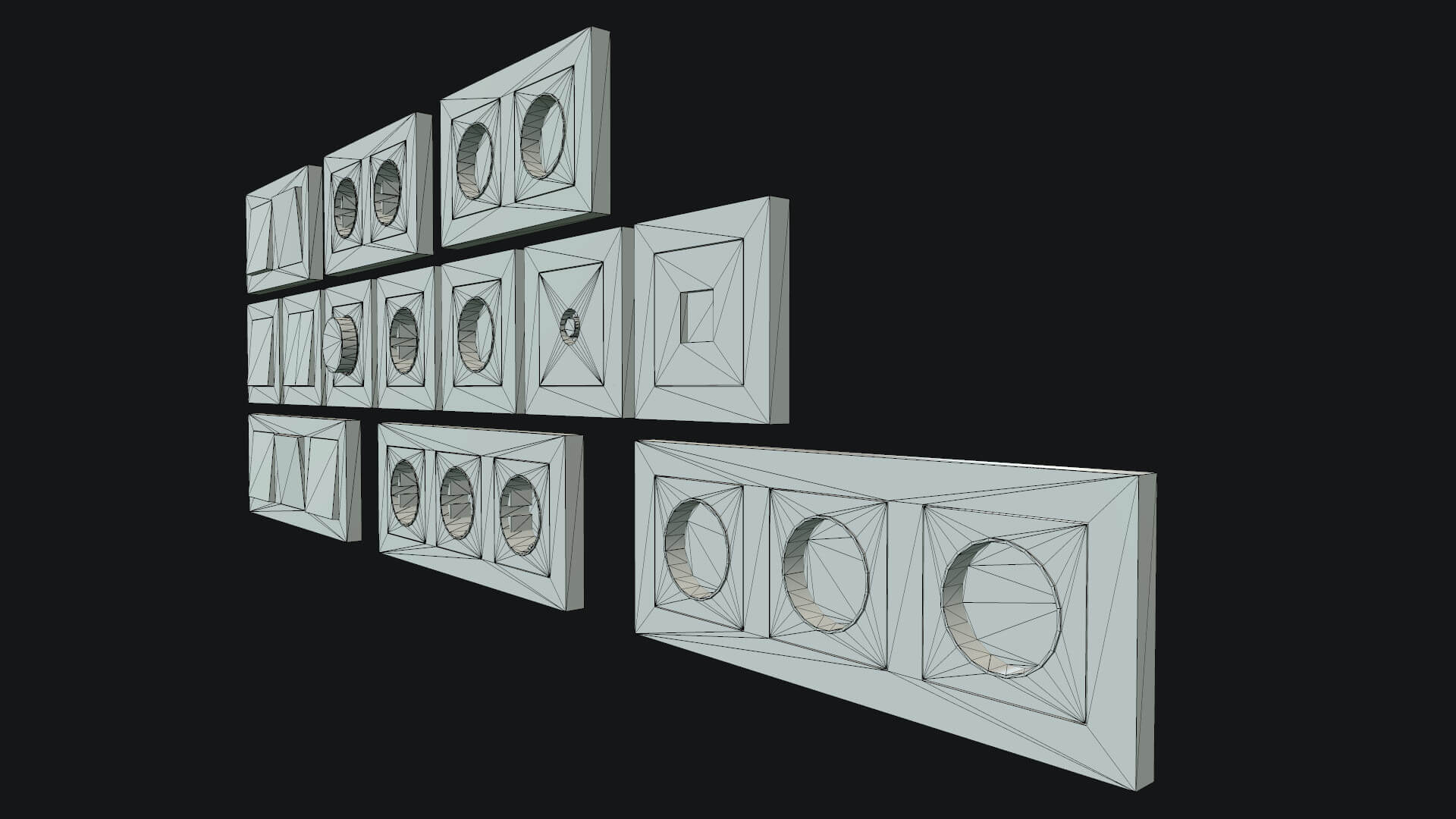 Electrical Switches and Outlets - 3D Model by AshMesh