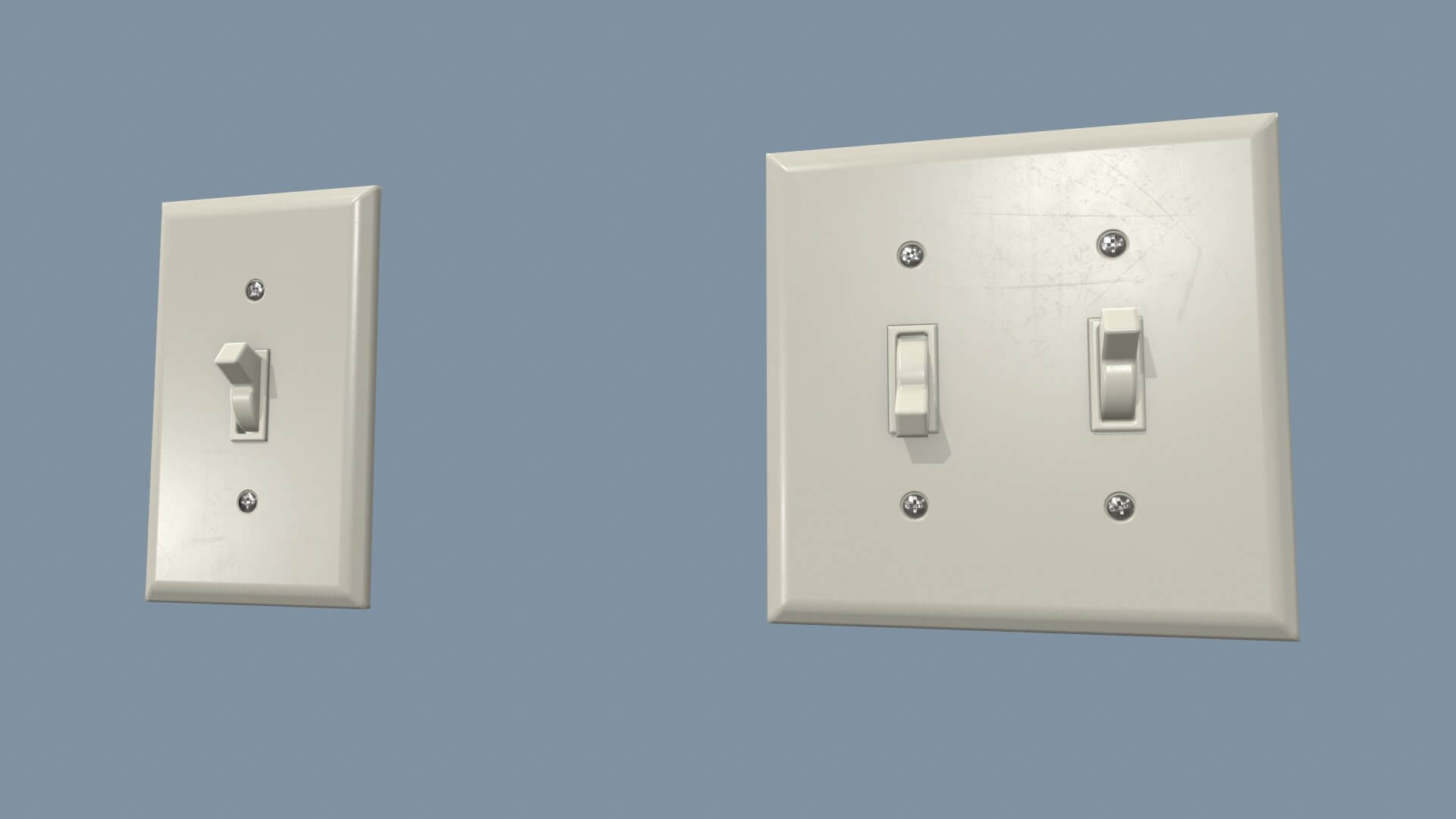 Electrical Switches and Outlets - 3D Model by AshMesh