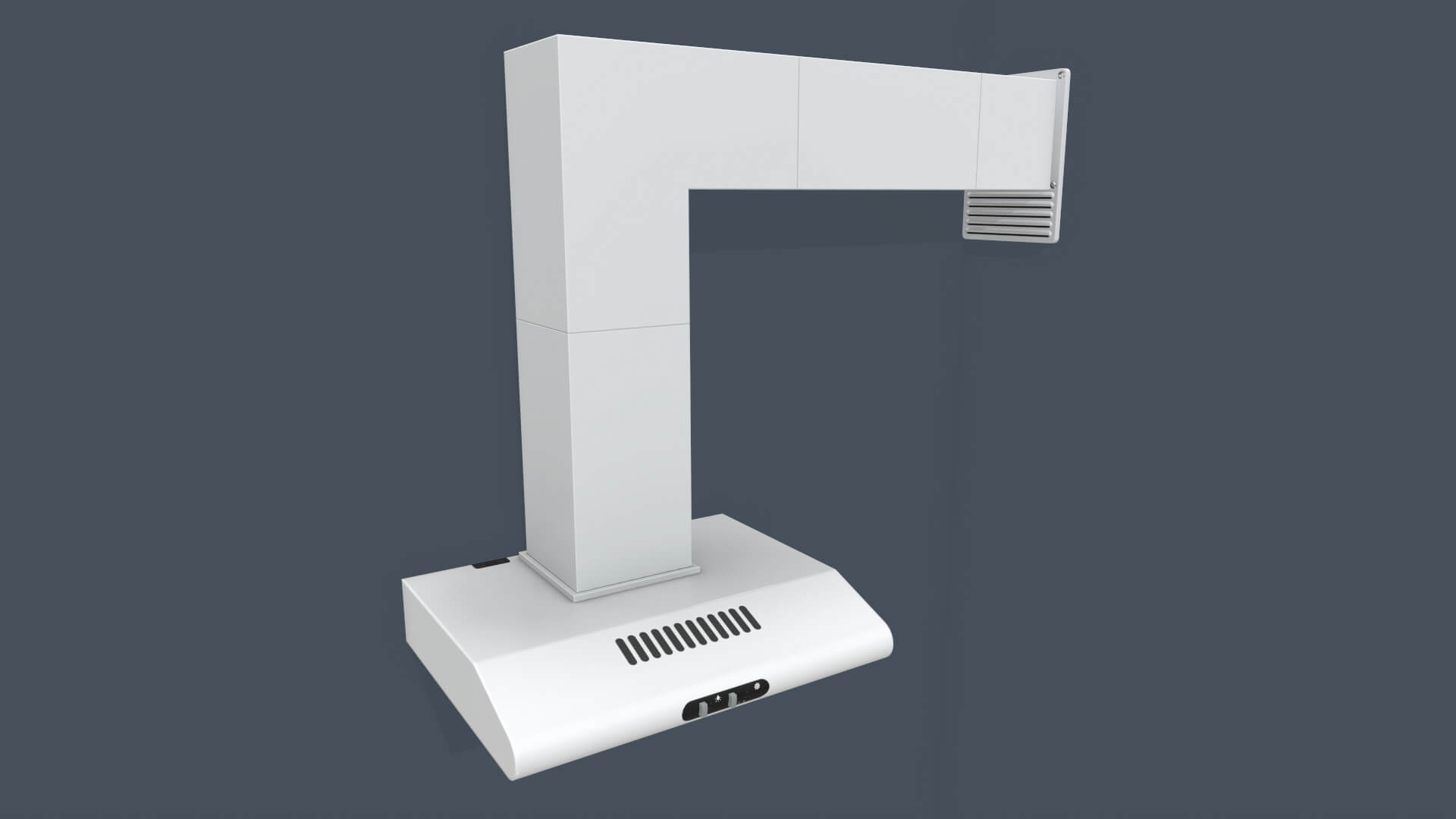 Extractor Hood - 3D Model by AshMesh