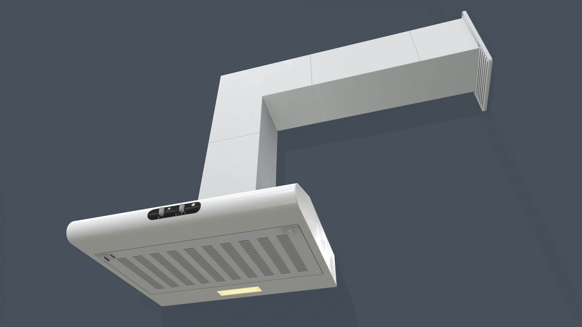 Extractor Hood - 3D Model by AshMesh