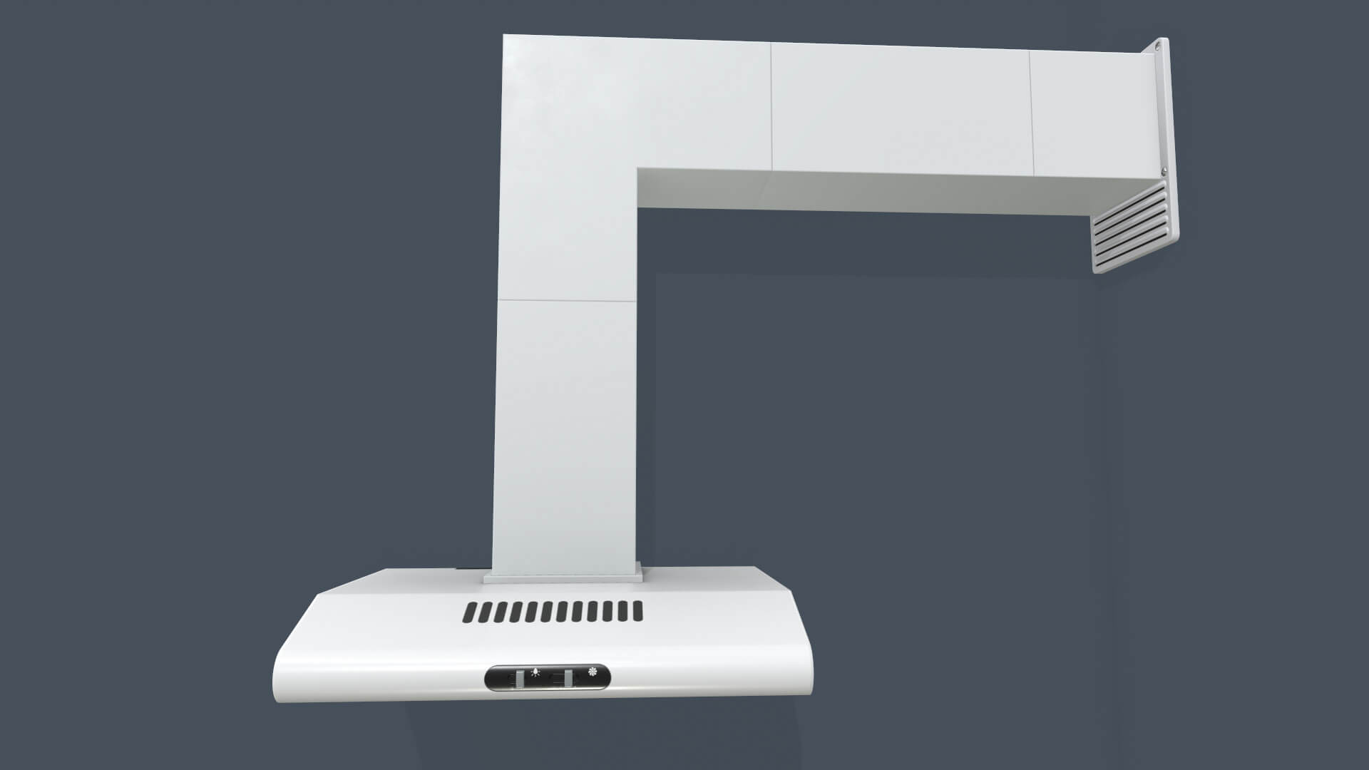 Extractor Hood - 3D Model by AshMesh