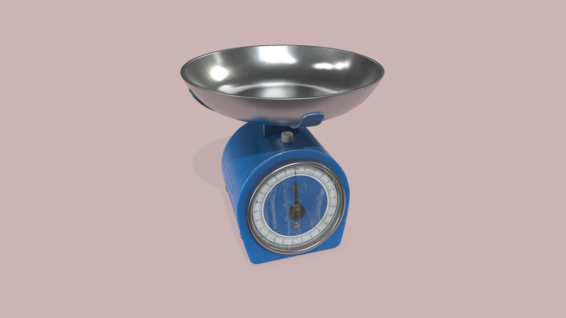 Kitchen Scale - 3D Model by AshMesh