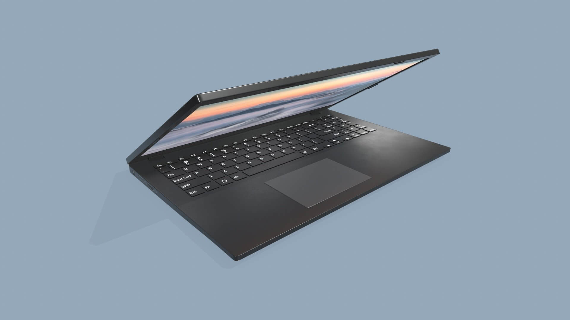 Laptop - 3D Model by AshMesh