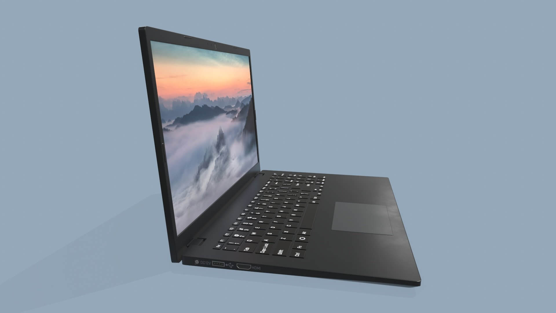 Laptop - 3D Model by AshMesh