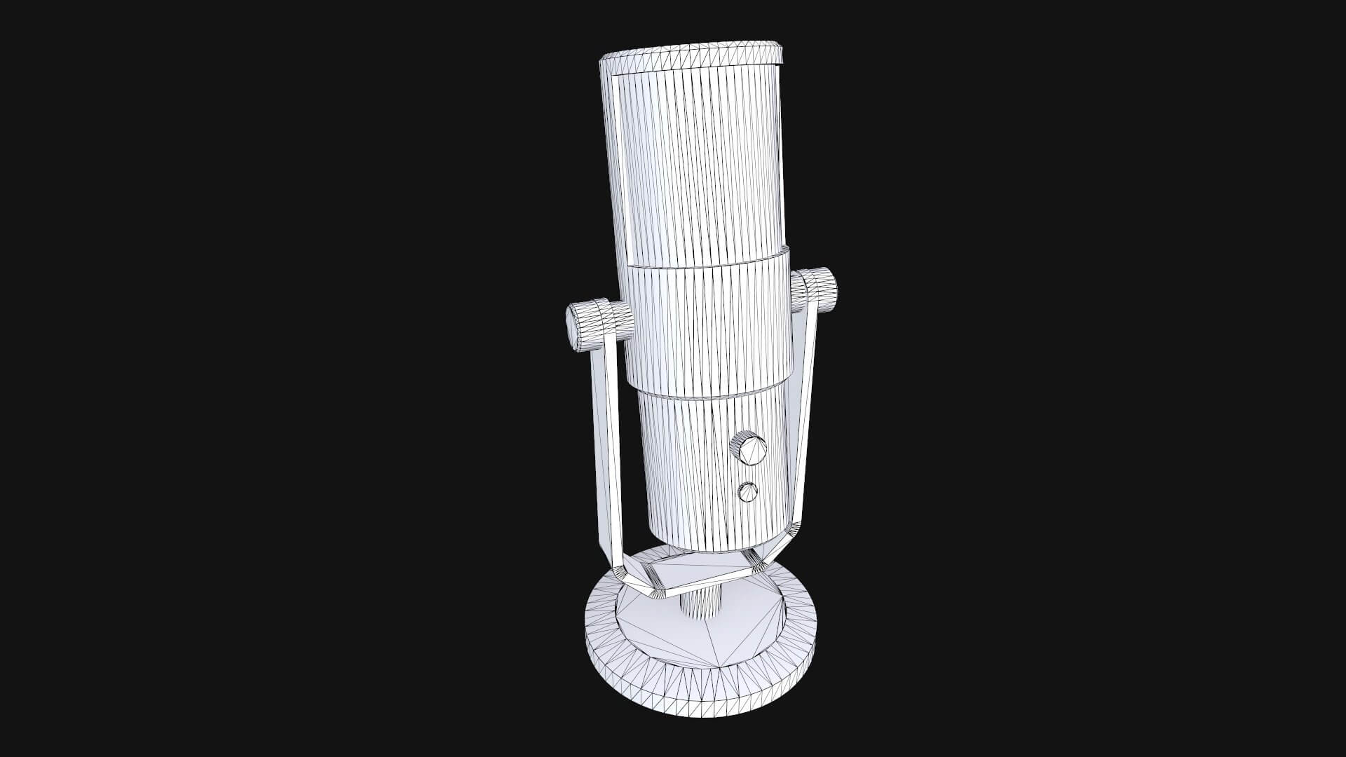Microphone - 3D Model by AshMesh