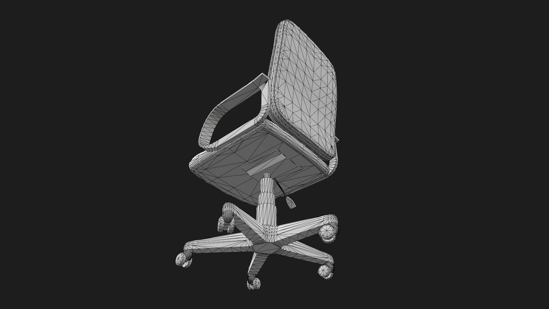 Office Chair - 3D Model by AshMesh