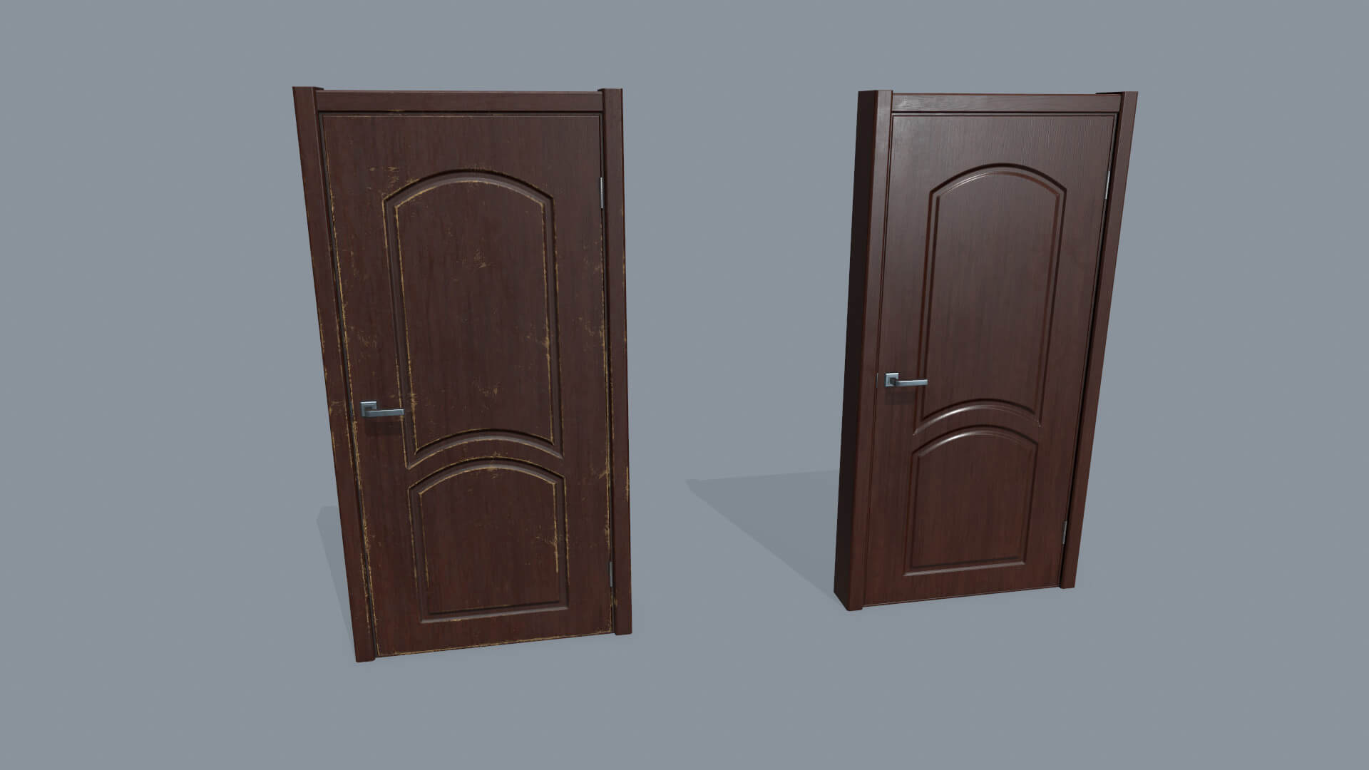 Old Door - 3D Model by AshMesh