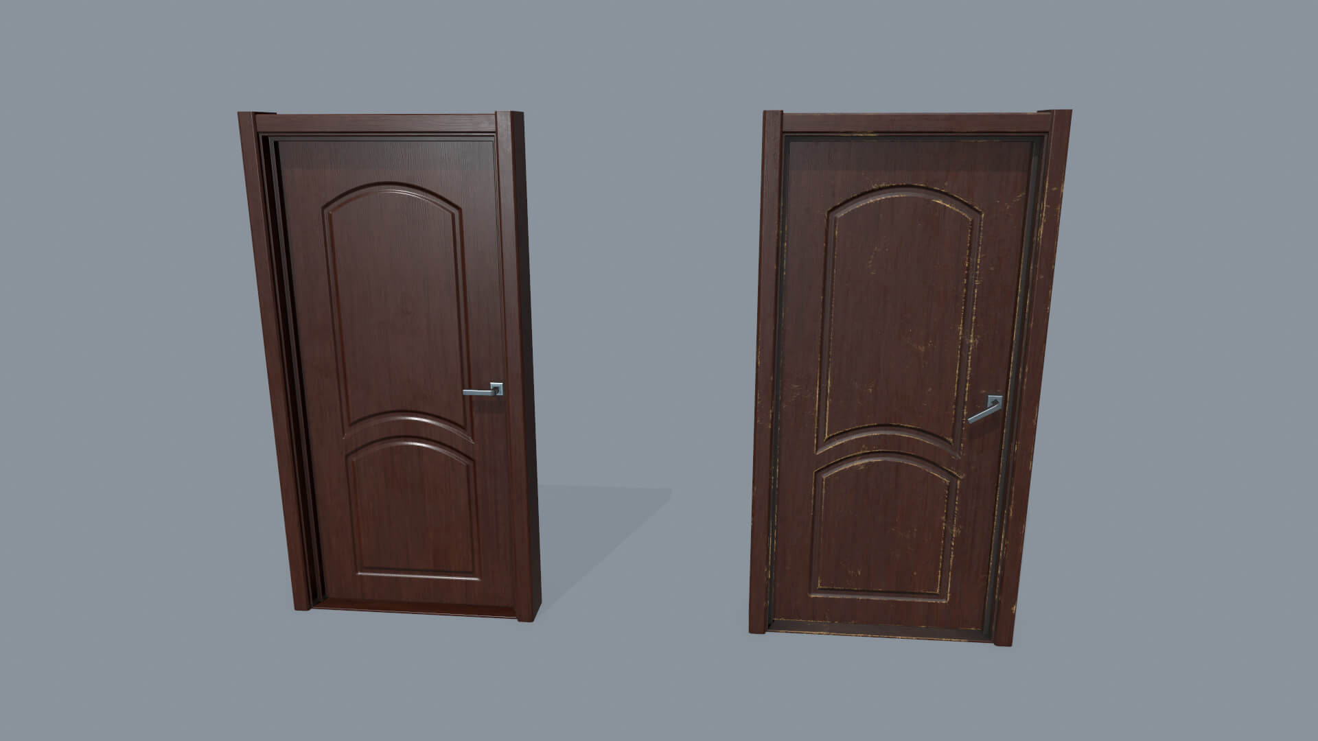 Old Door - 3D Model by AshMesh