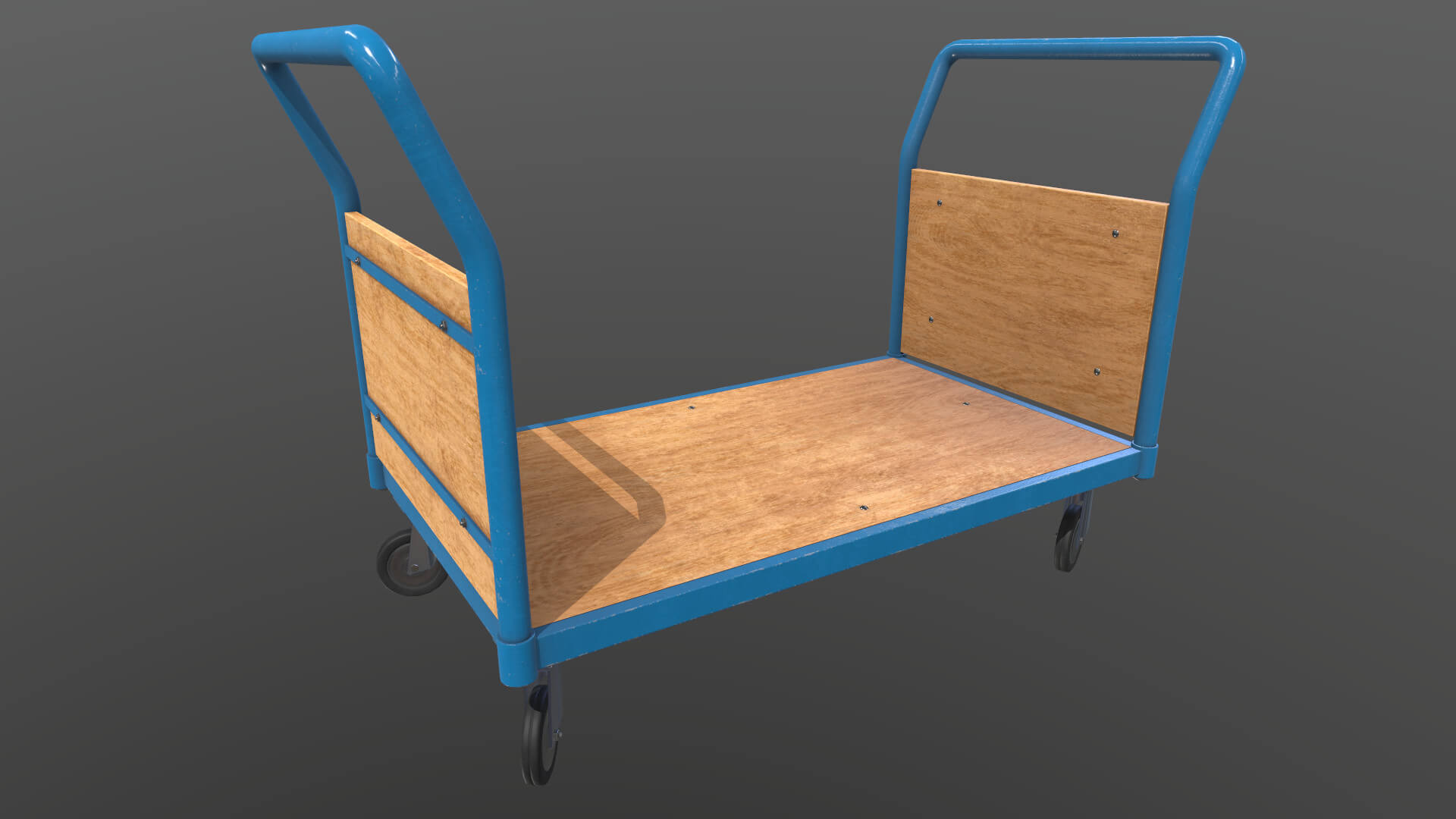 Platform Trolley - 3D Model by AshMesh