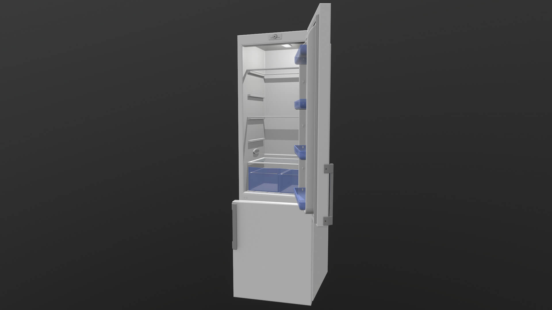 Refrigerator - 3D Model by AshMesh
