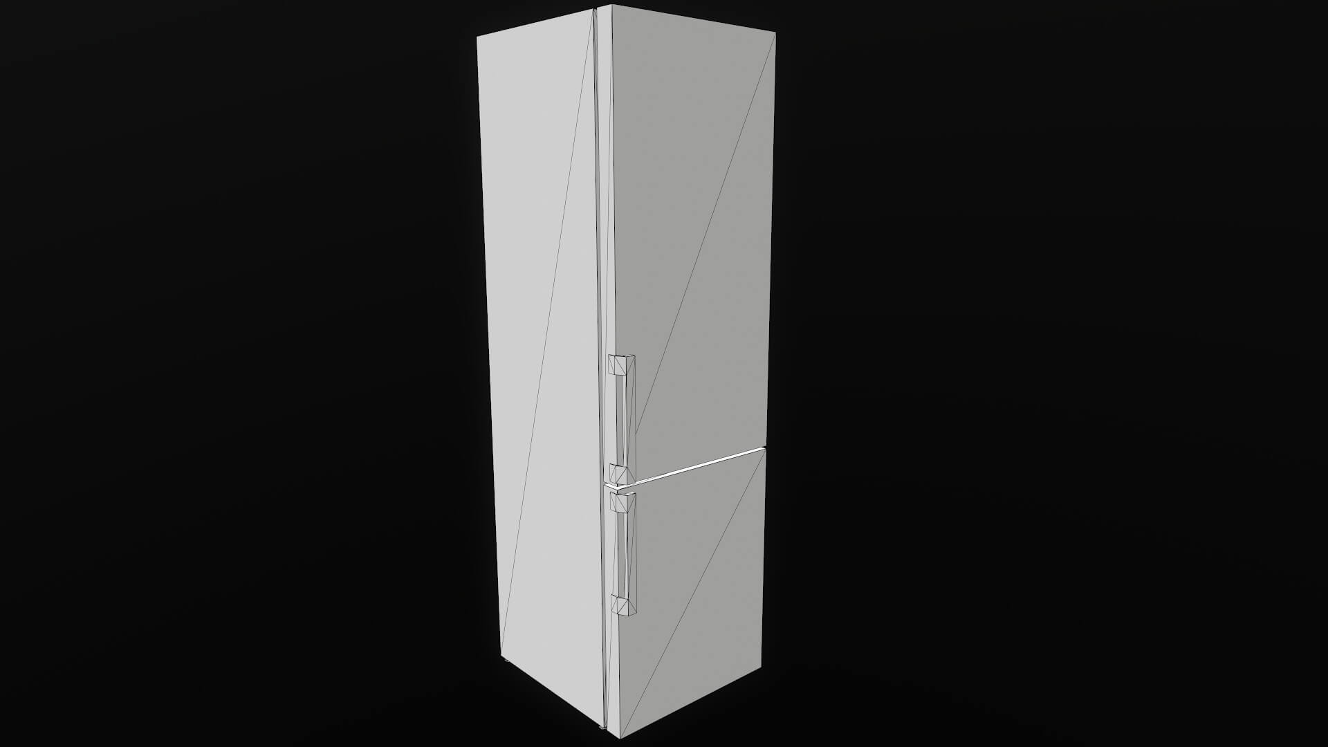 Refrigerator - 3D Model by AshMesh