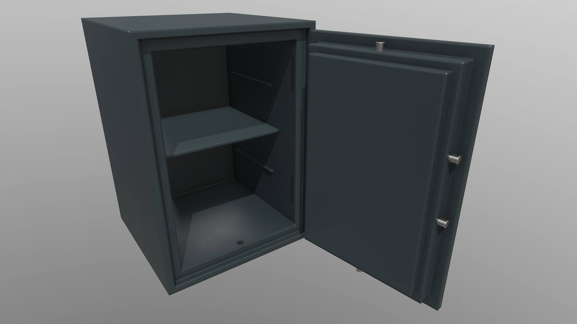Safe Box - 3D Model by AshMesh