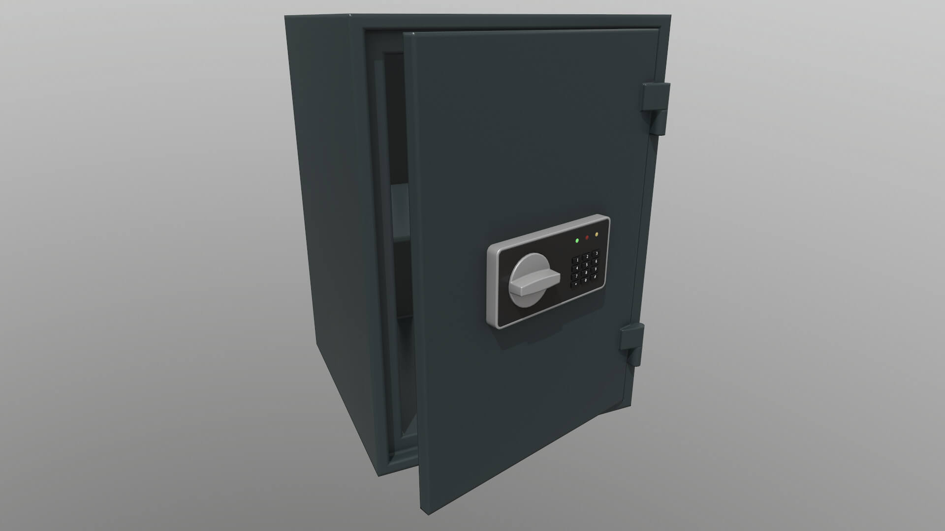 Safe Box - 3D Model by AshMesh