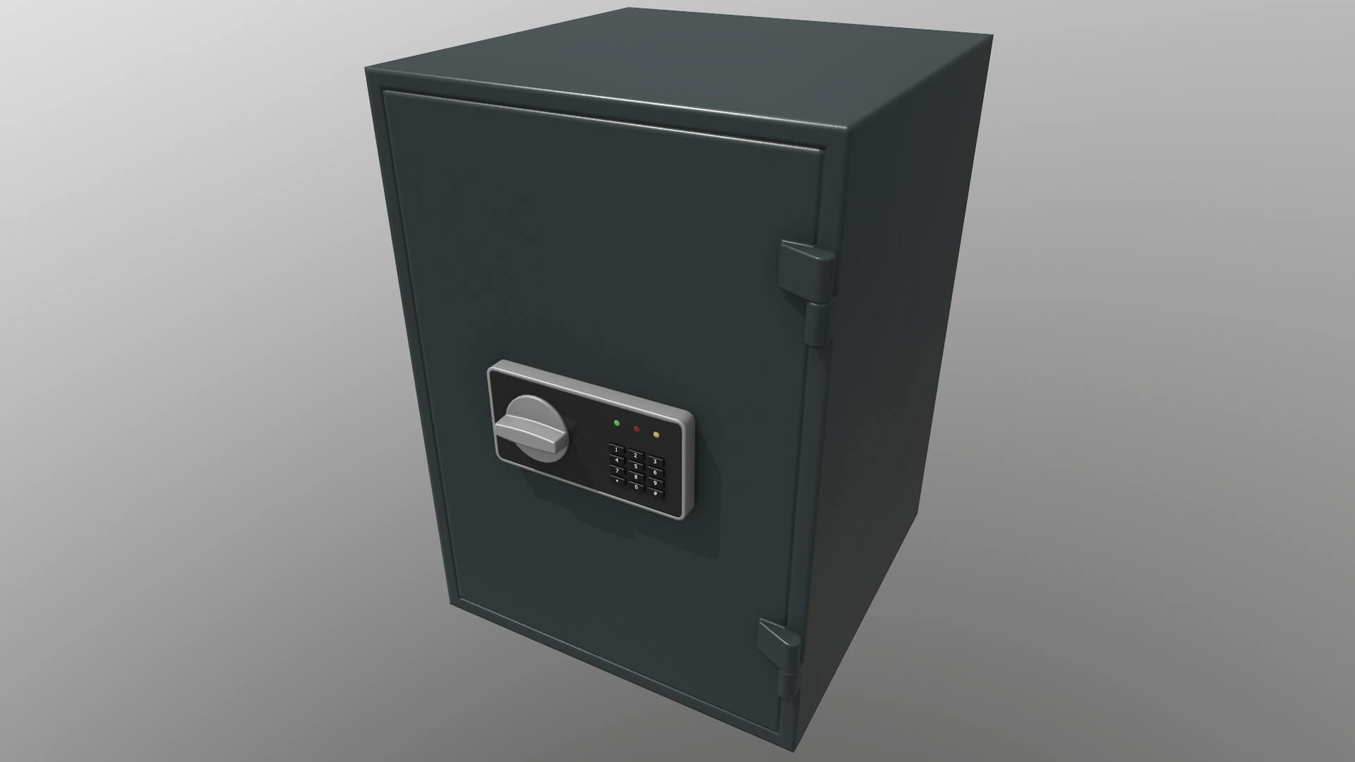 Safe Box - 3D Model by AshMesh