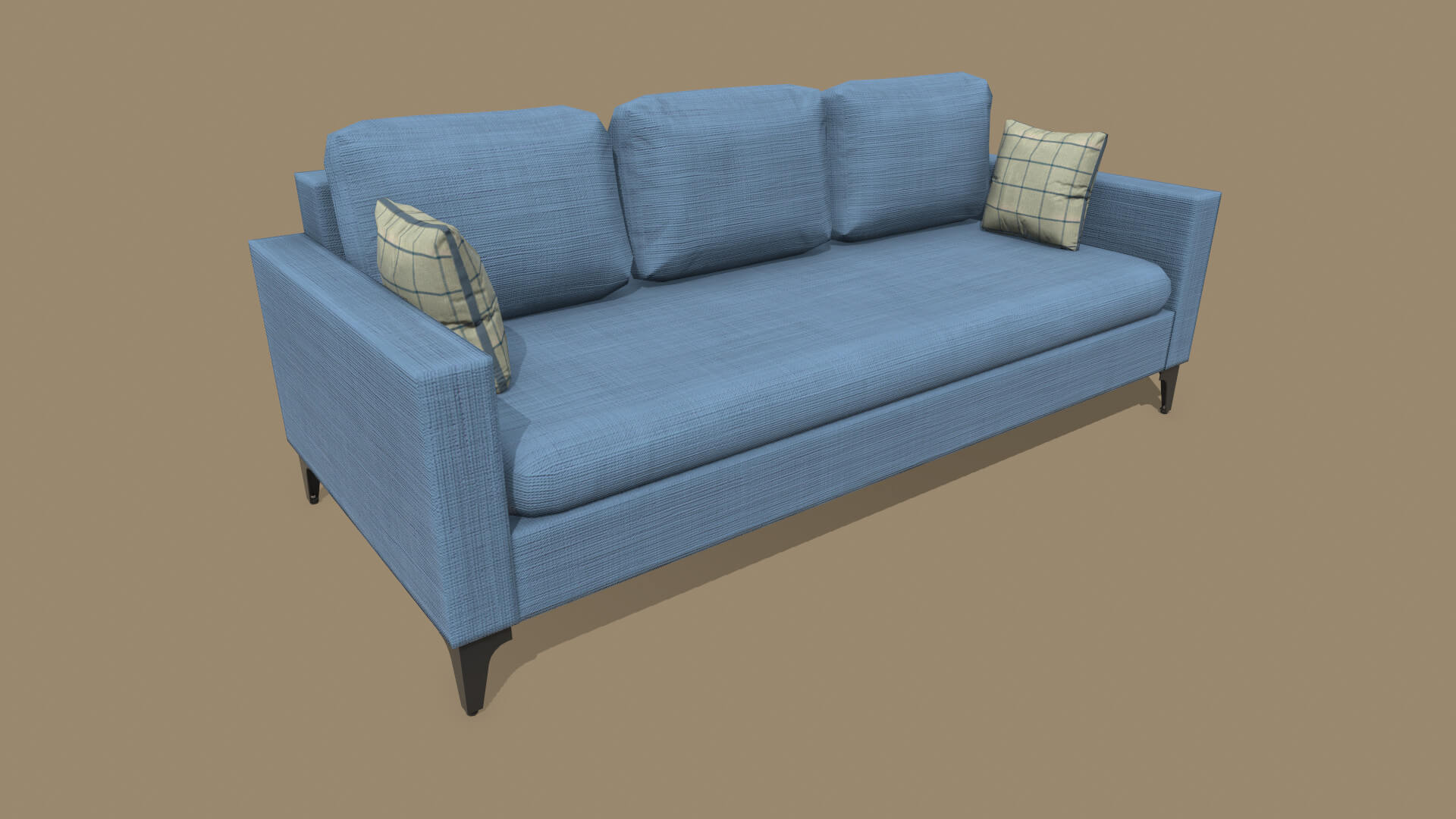 Sofa in 2 Colors - 3D Model by AshMesh