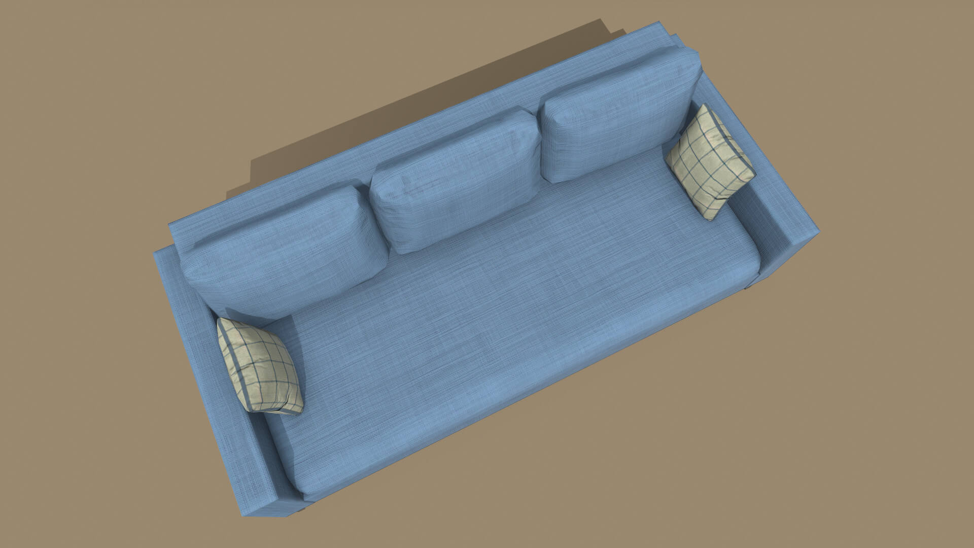 Sofa in 2 Colors - 3D Model by AshMesh