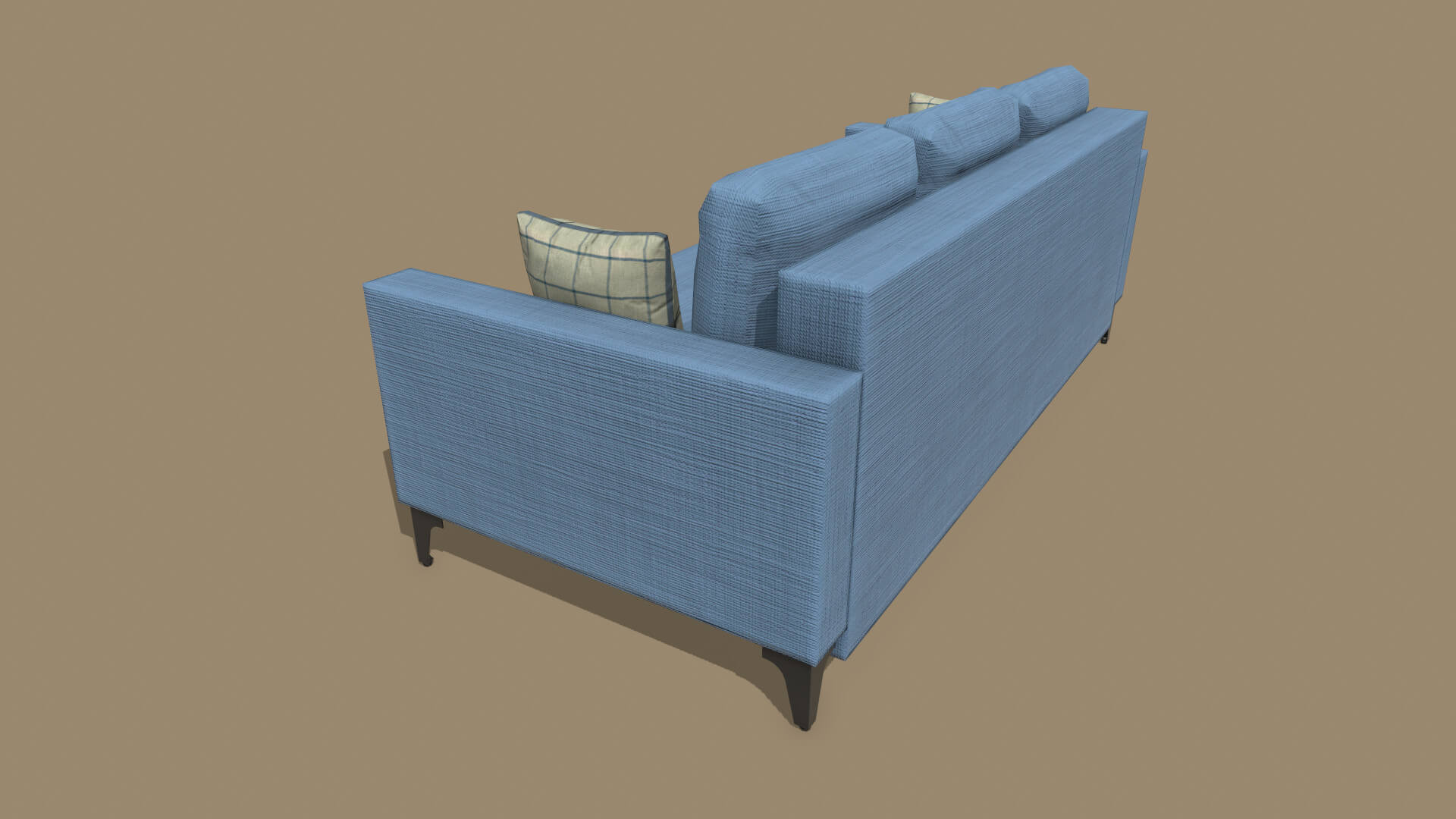 Sofa in 2 Colors - 3D Model by AshMesh