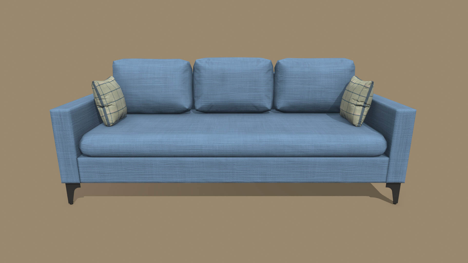 Sofa in 2 Colors - 3D Model by AshMesh