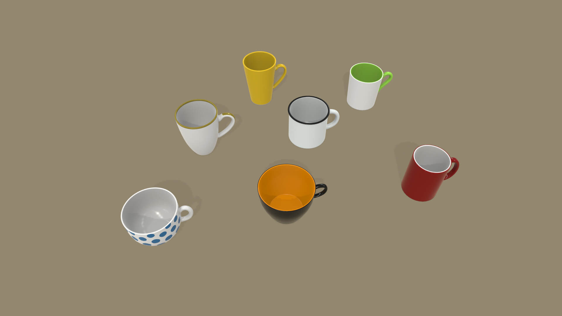 Tableware - 3D Model by AshMesh